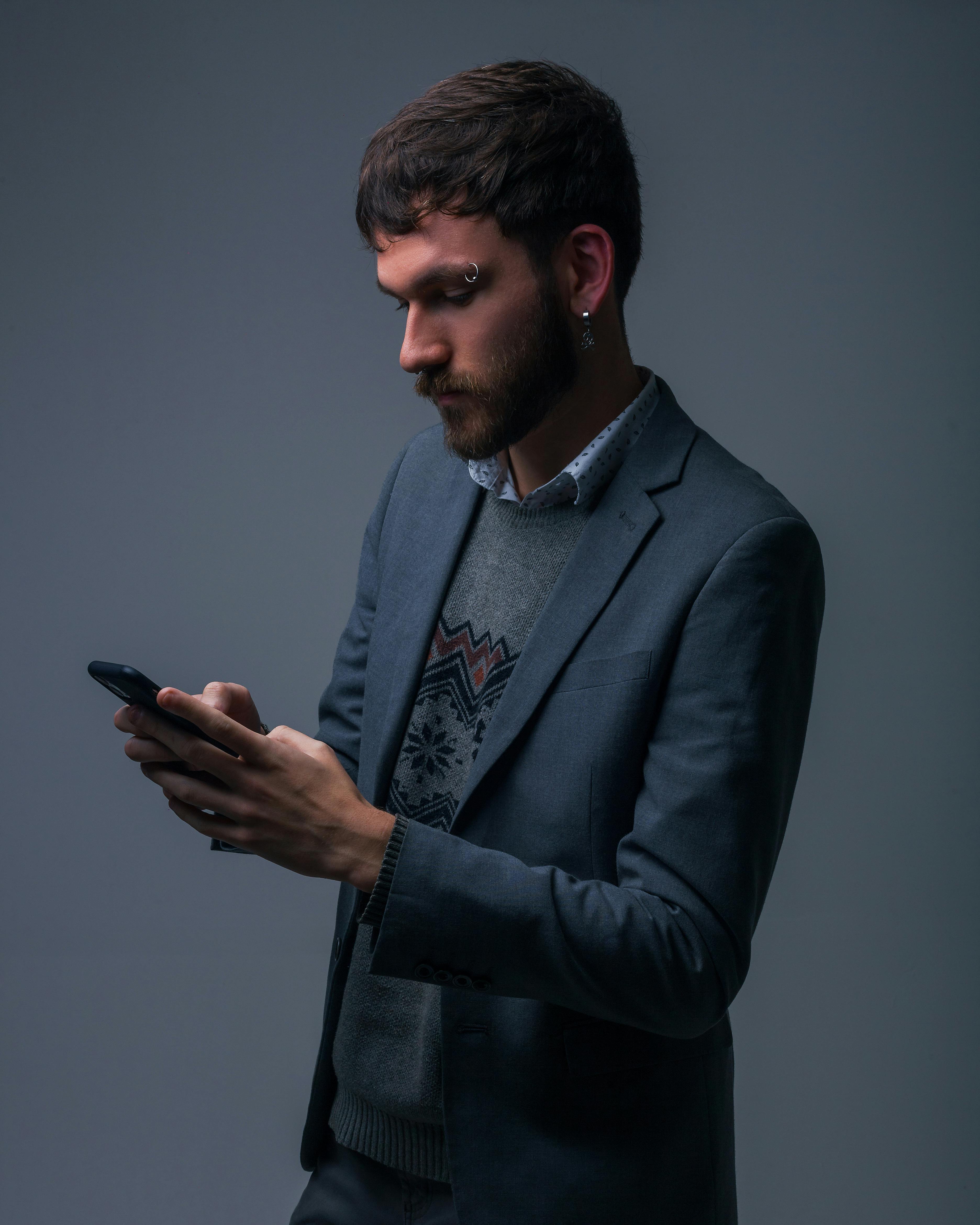 person Showing His Smartphone · Free Stock Photo