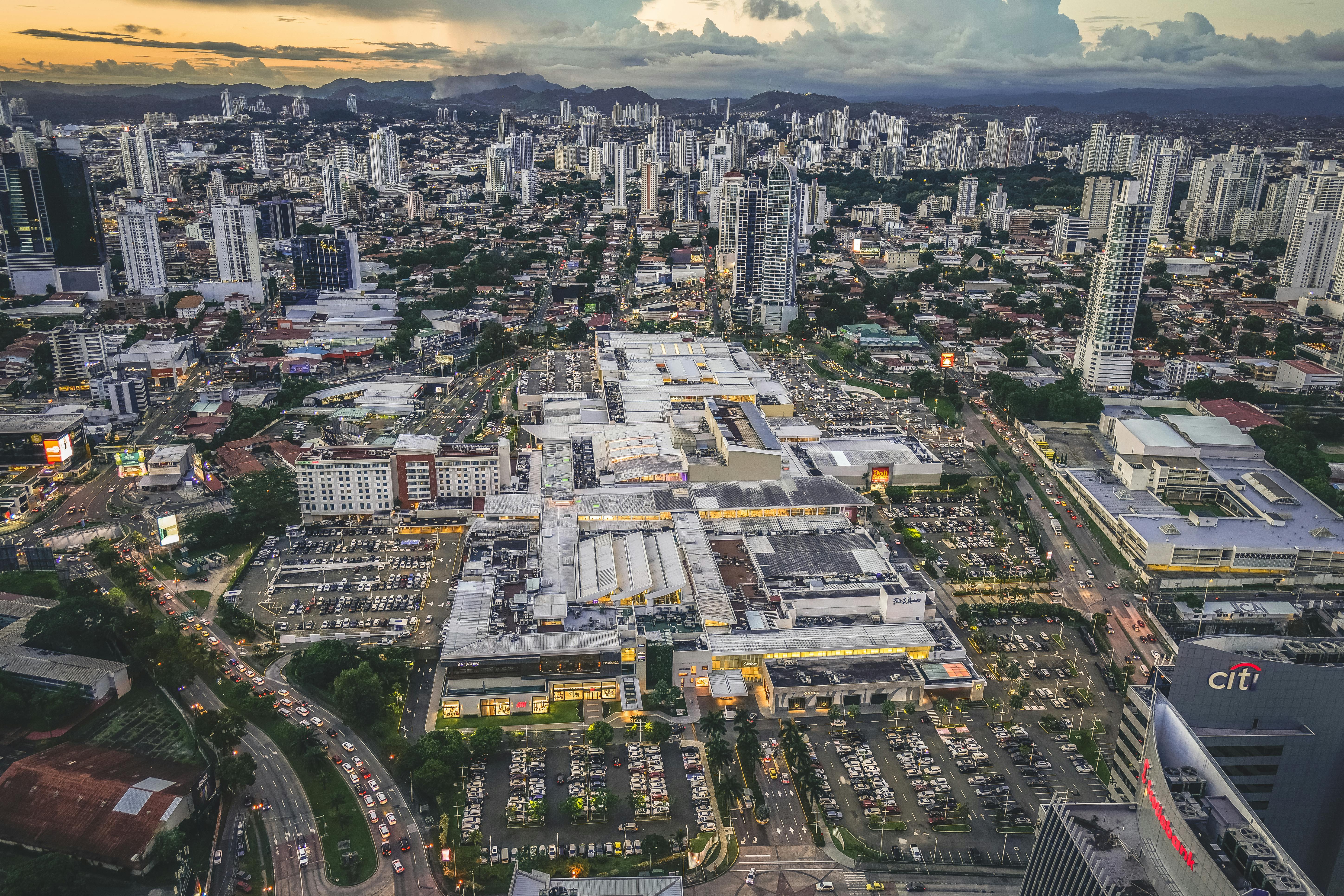Modern City in Birds Eye View · Free Stock Photo