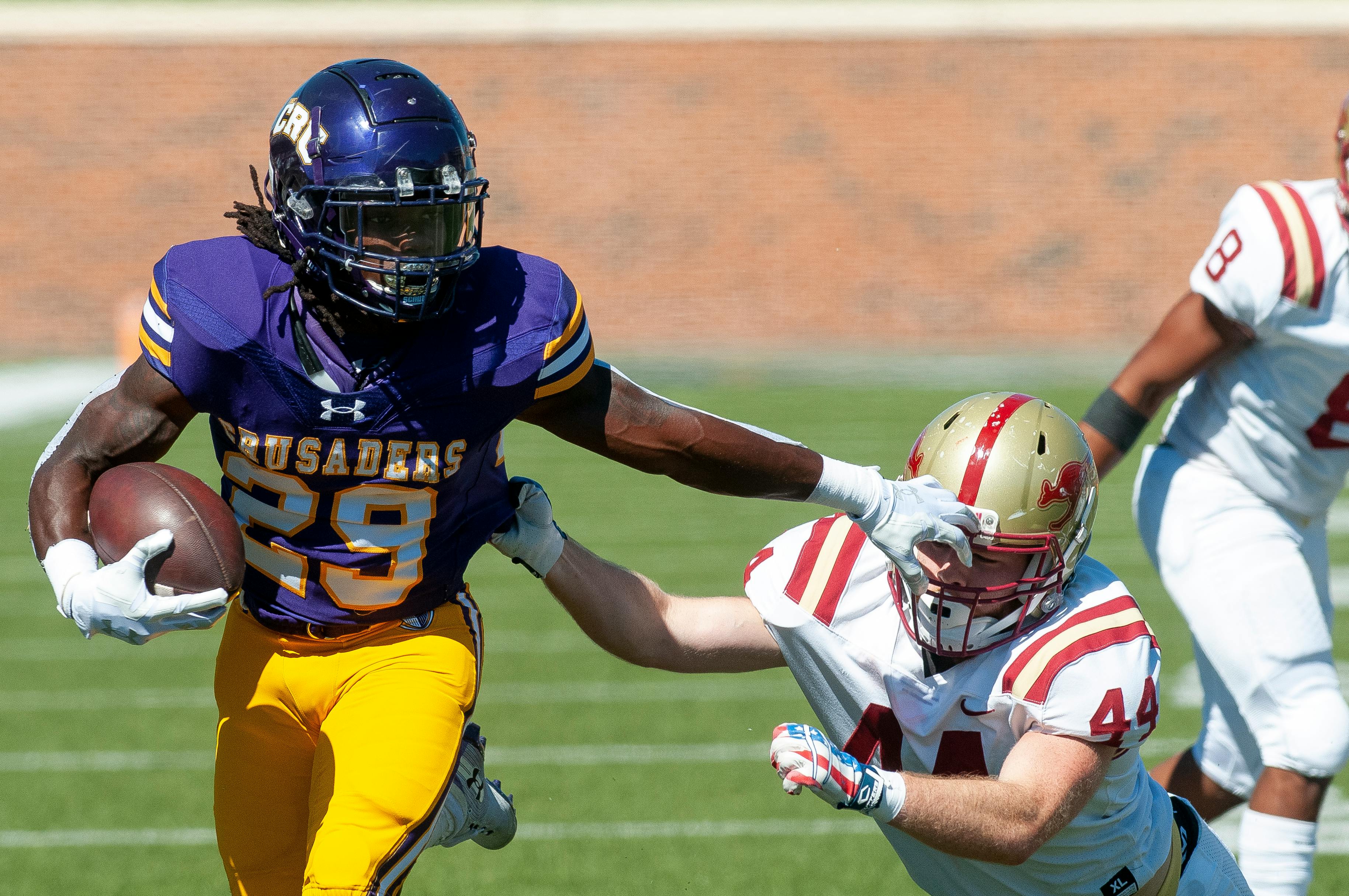 Men Running Playing Football during Daytime · Free Stock Photo