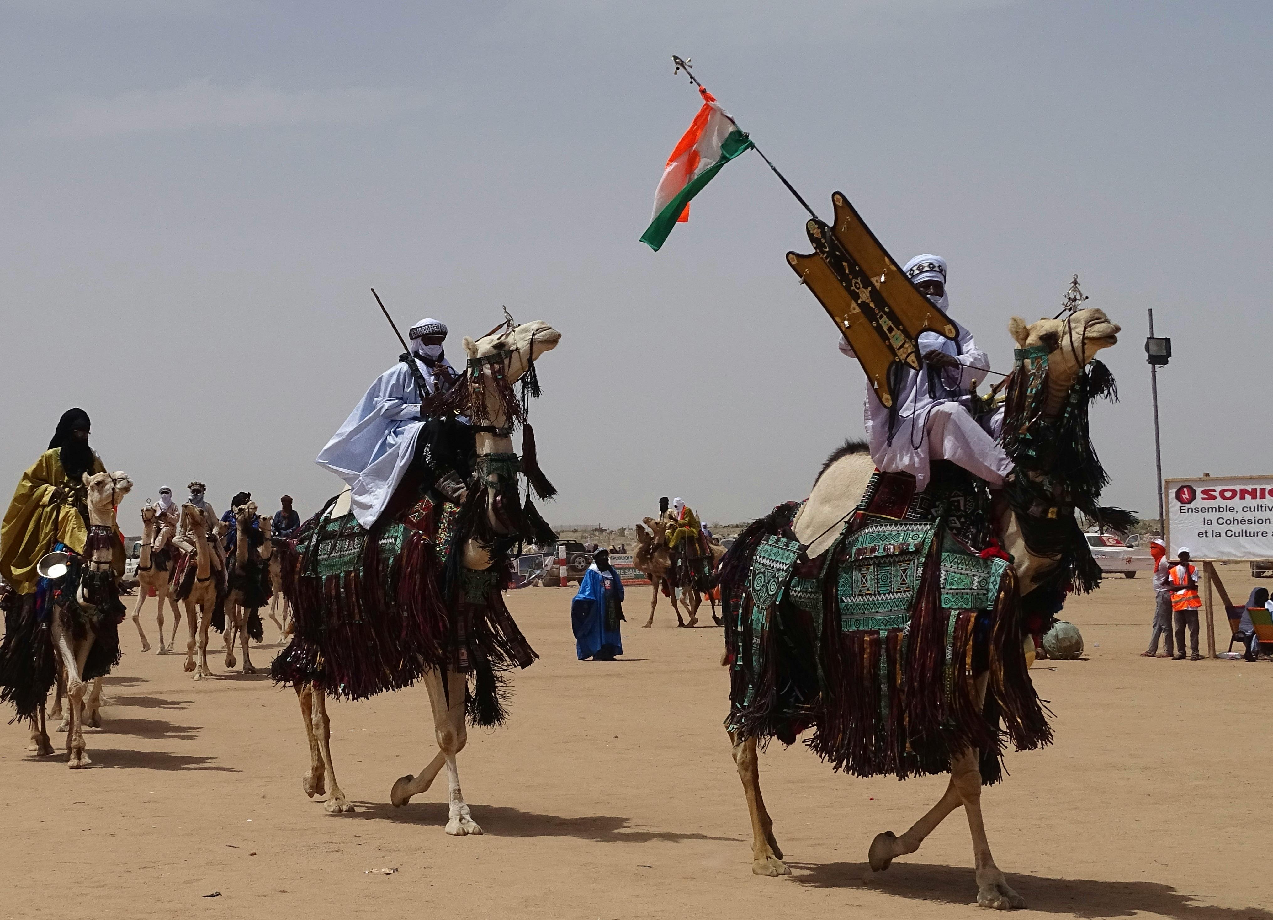 Human Riding Camel on Dessert Under White Sky during Daytime · Free ...