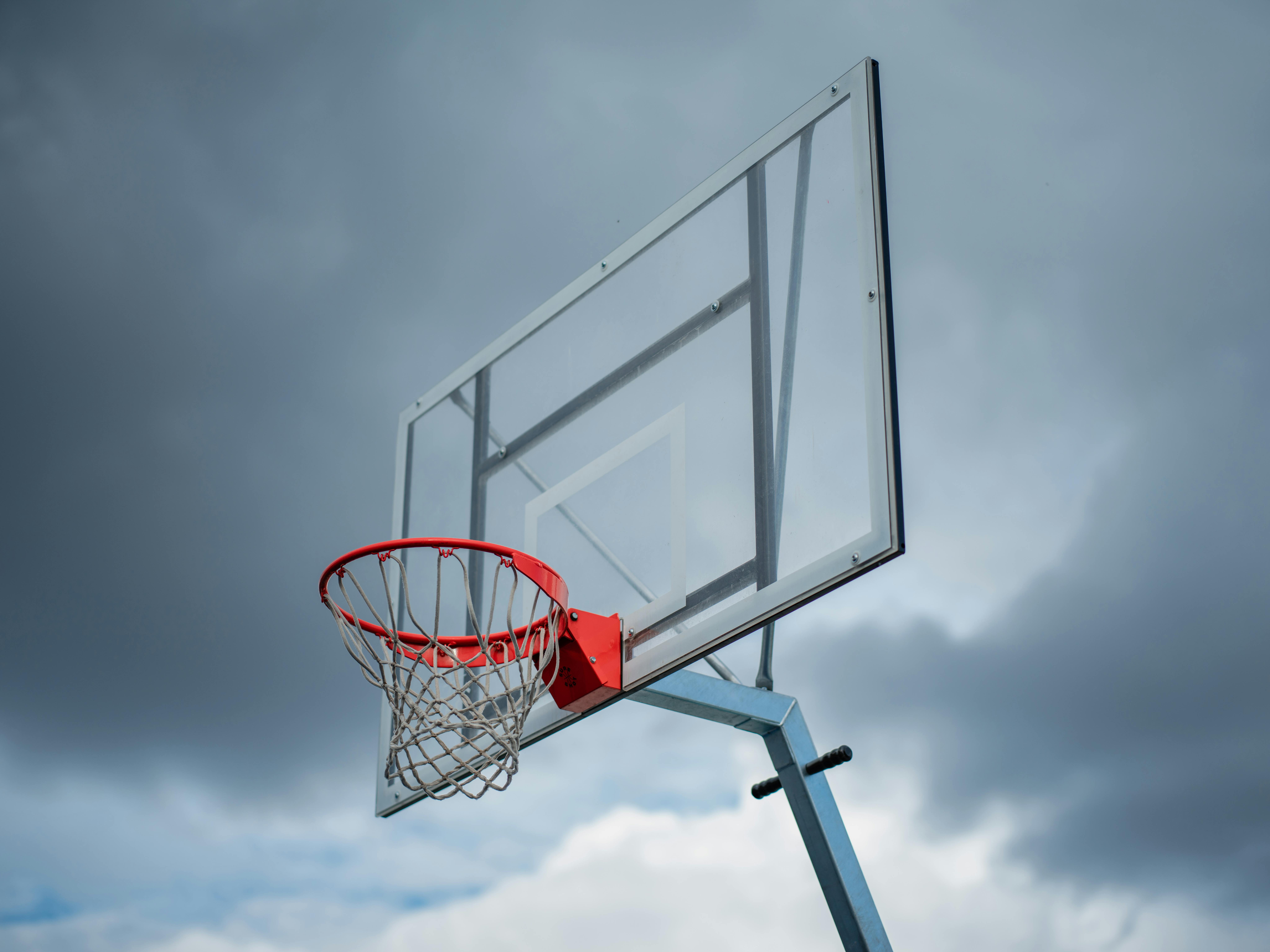 Close-Up Shot of a Basketball Hoop · Free Stock Photo