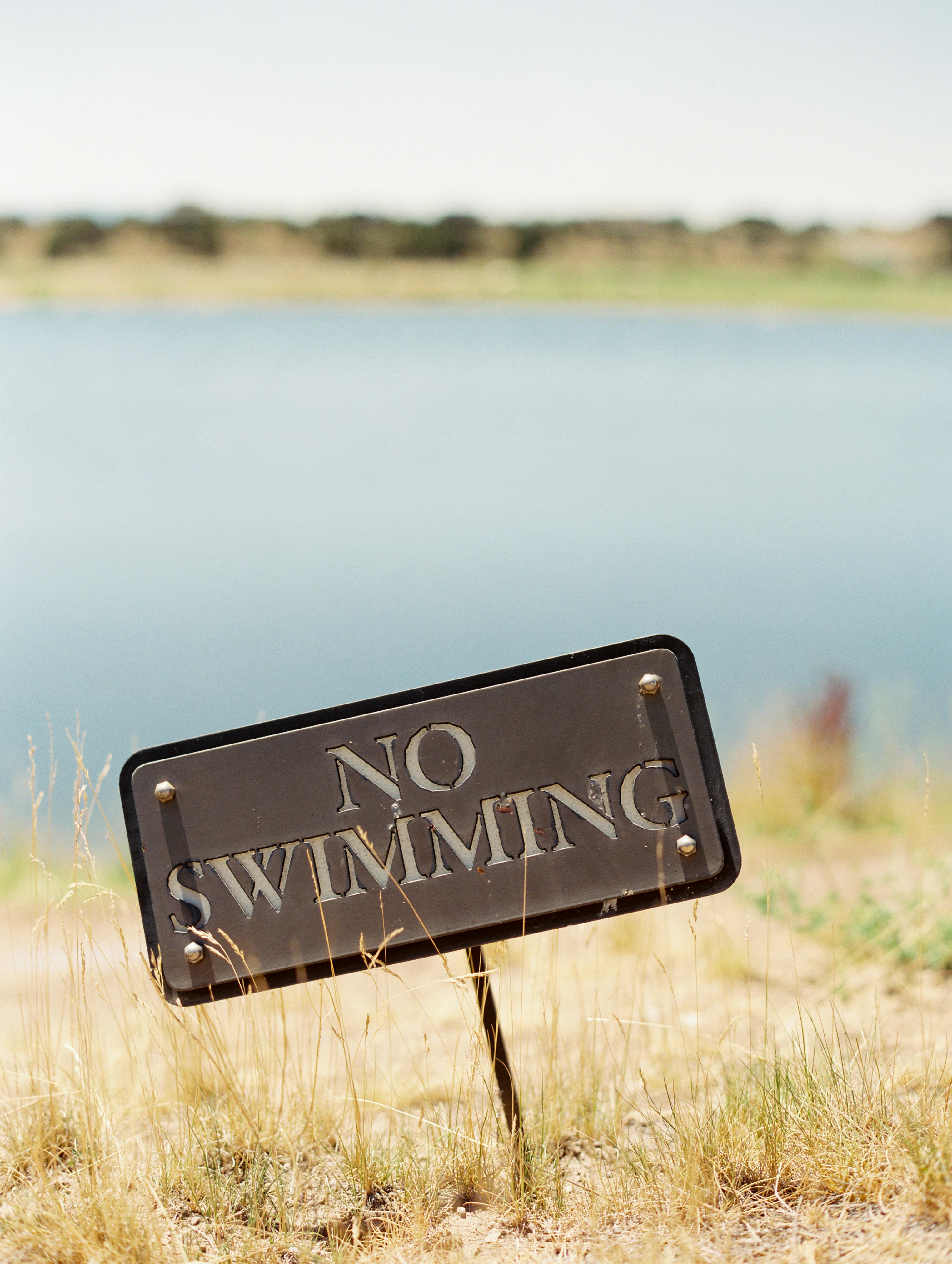 A No Swimming Sign · Free Stock Photo