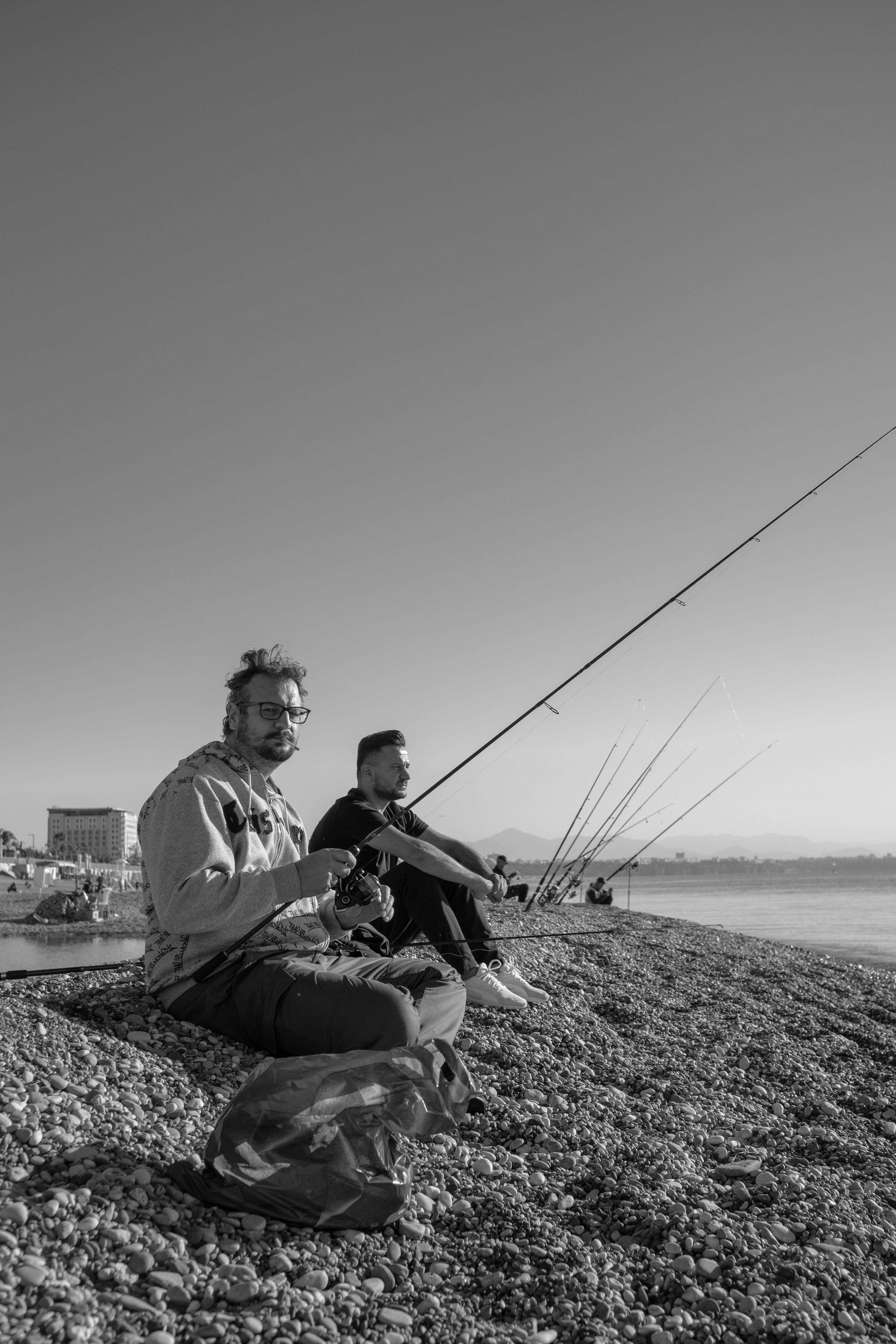 Grayscale Side View Of A Man Photos, Download The BEST Free Grayscale ...