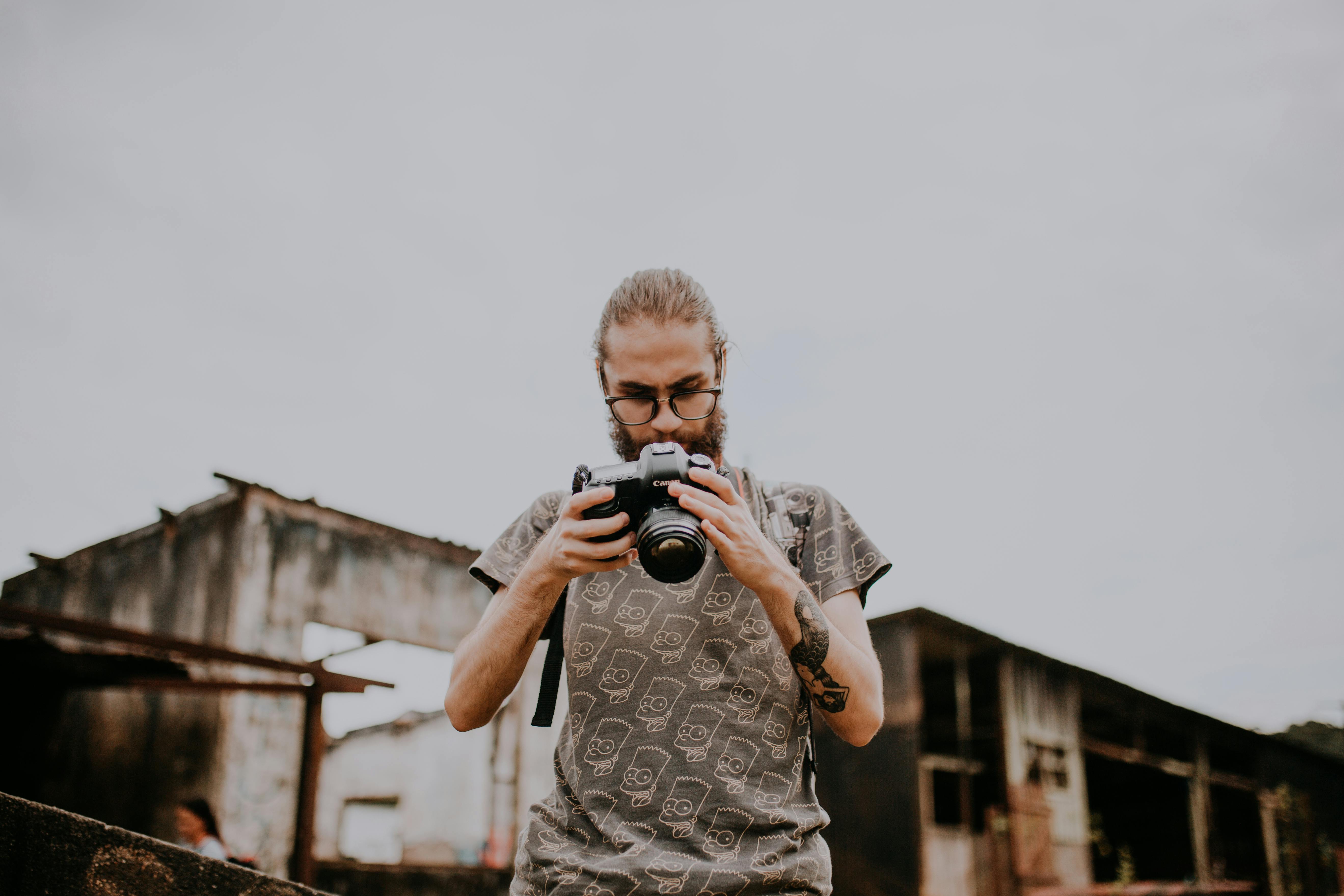 Photo of a Camera Man · Free Stock Photo