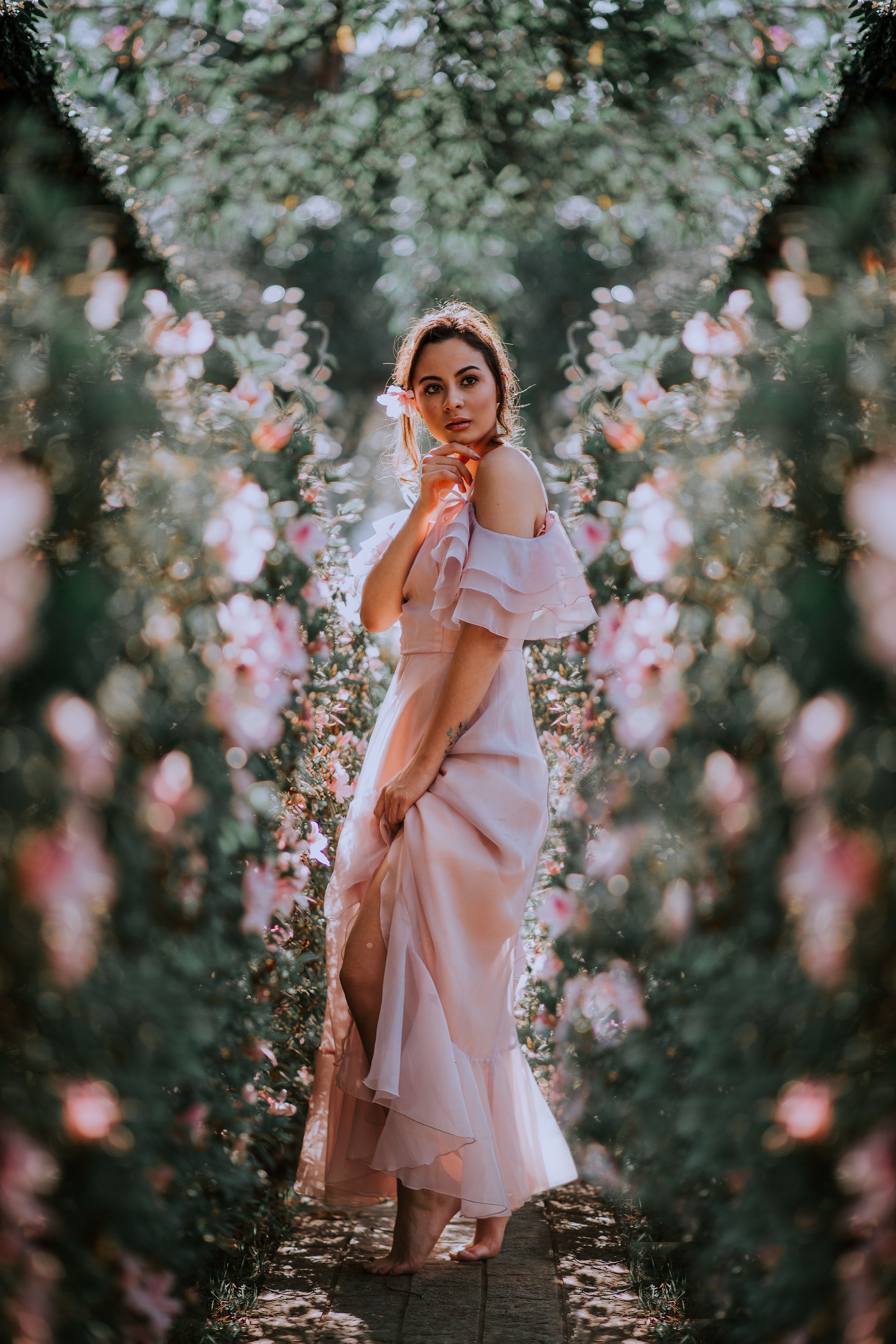 Woman Wearing a Princess Dress and a Tiara · Free Stock Photo