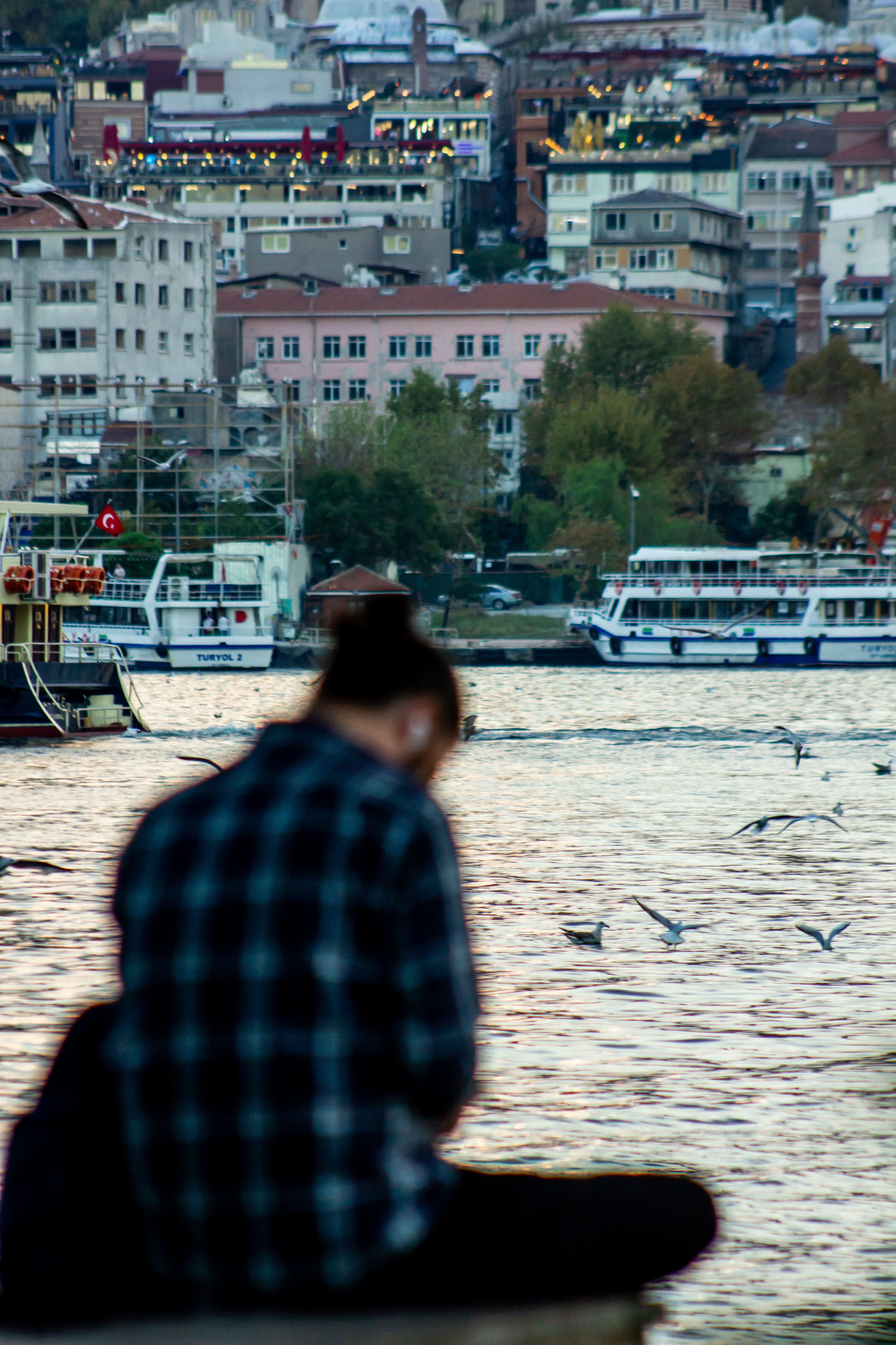 Person inside a Ferry Boat · Free Stock Photo