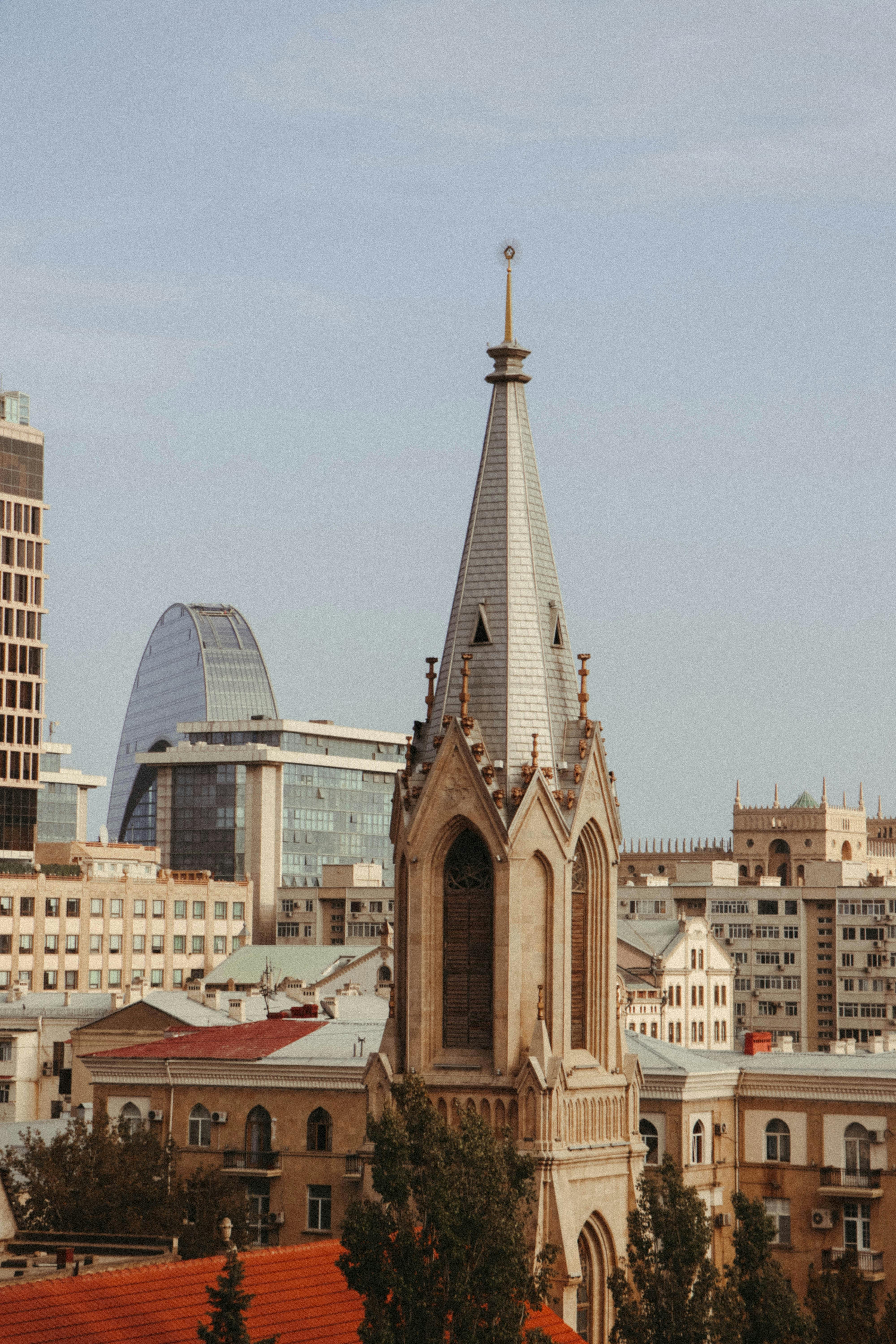 Aerial Photography of Church of the Saviour Surrounded with City ...