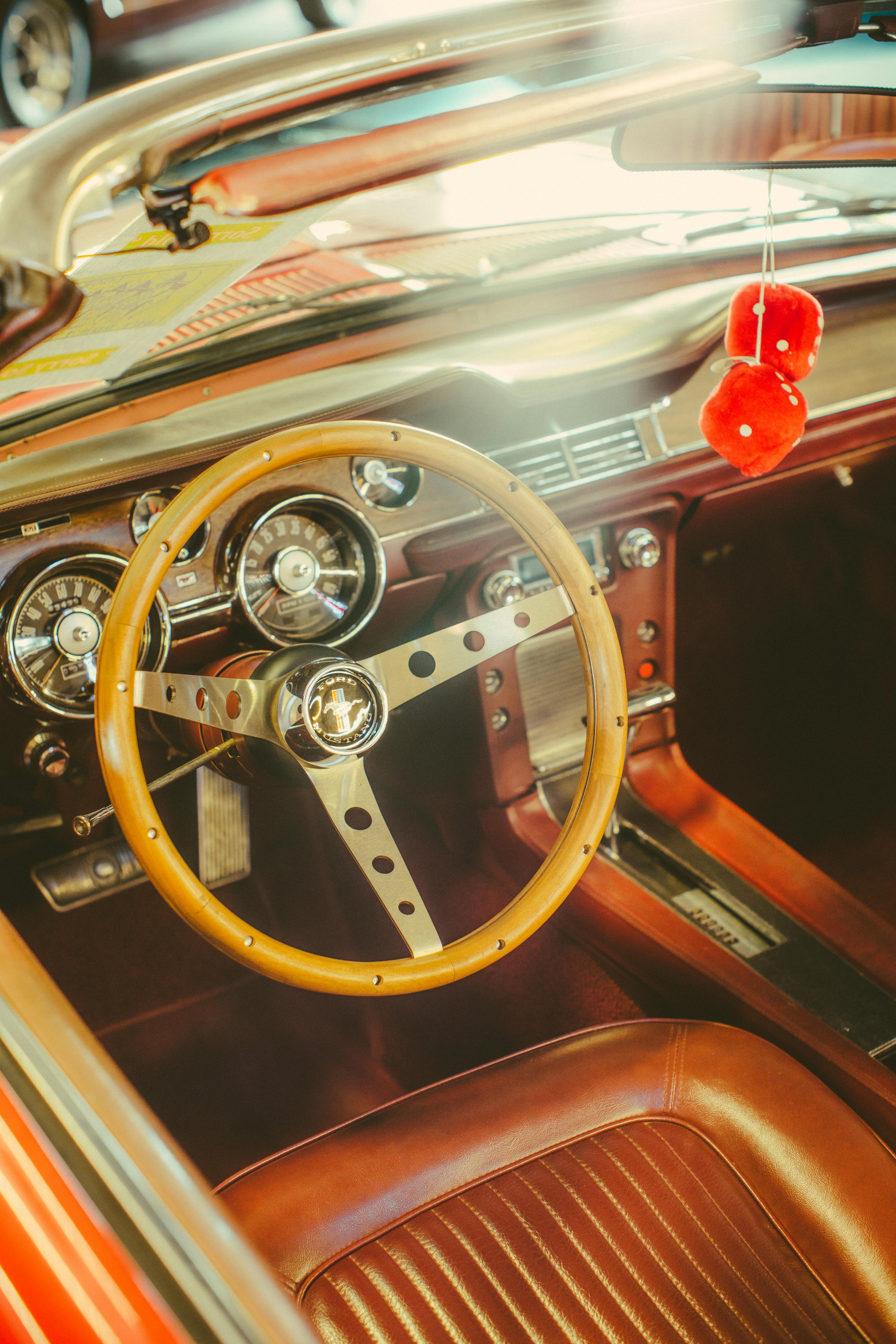 Photo of the Steering Wheel · Free Stock Photo