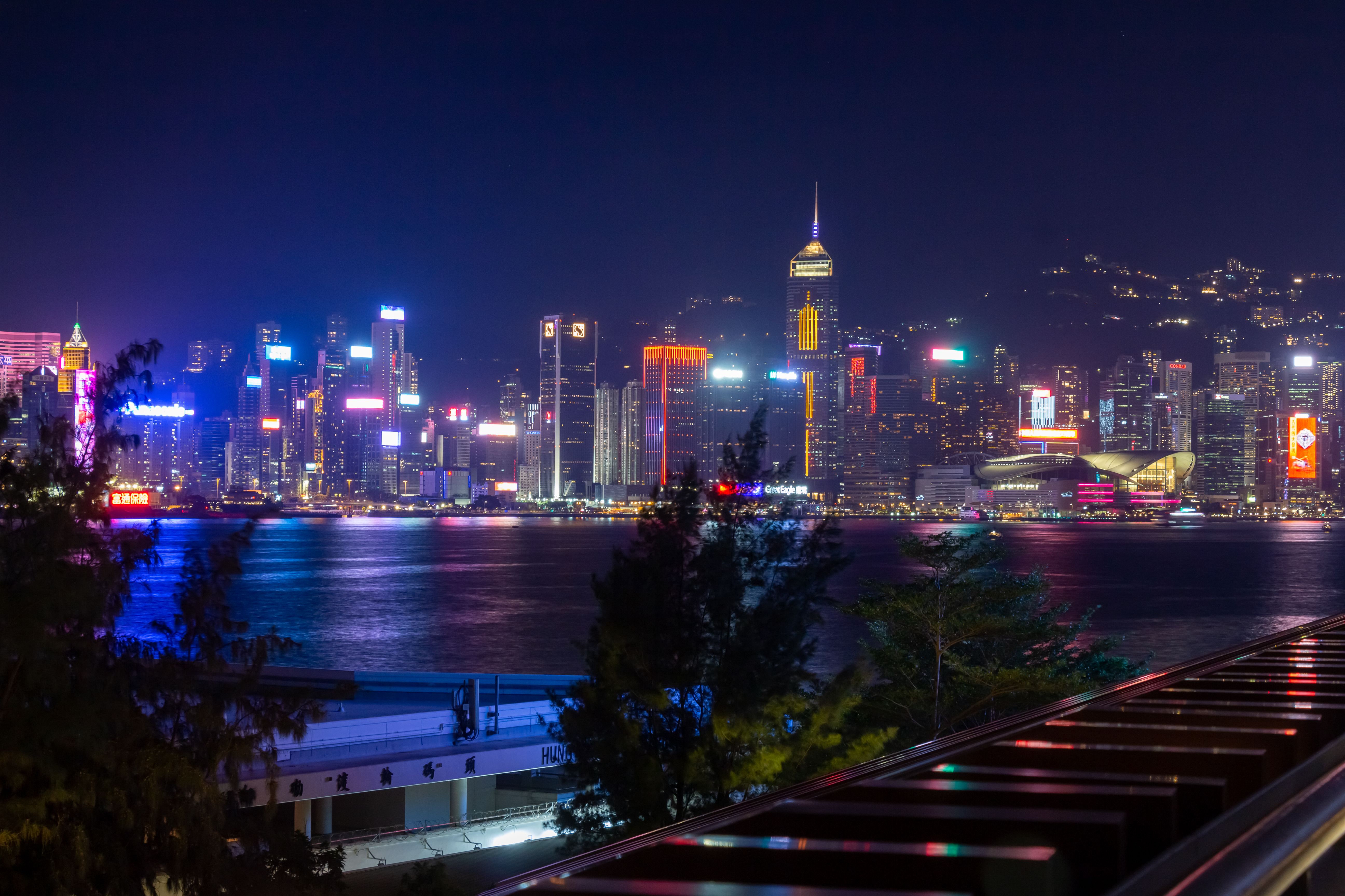 City Skyline during Night Time · Free Stock Photo