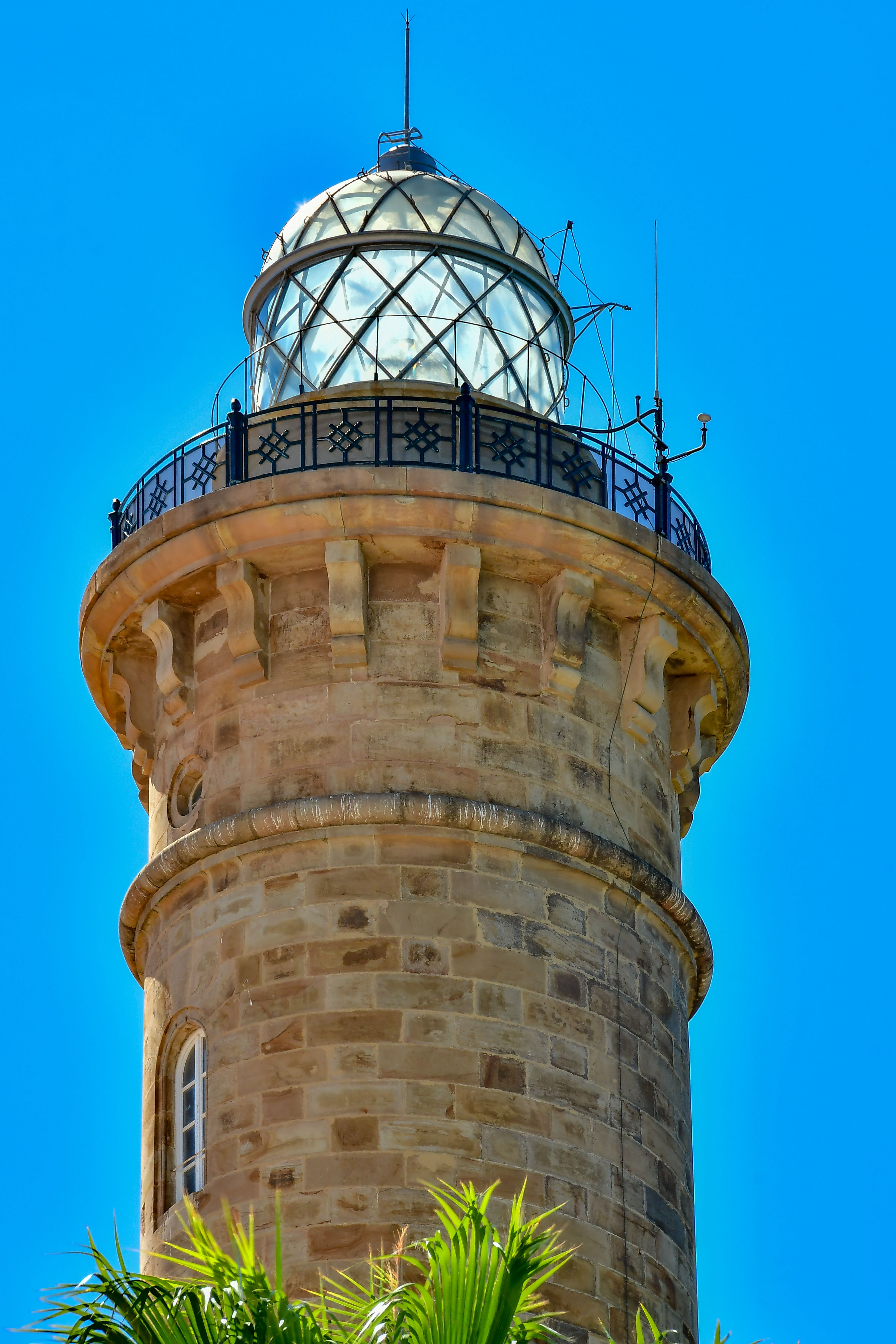 Brick Tower with Dome Skylight Under Blue Sky · Free Stock Photo
