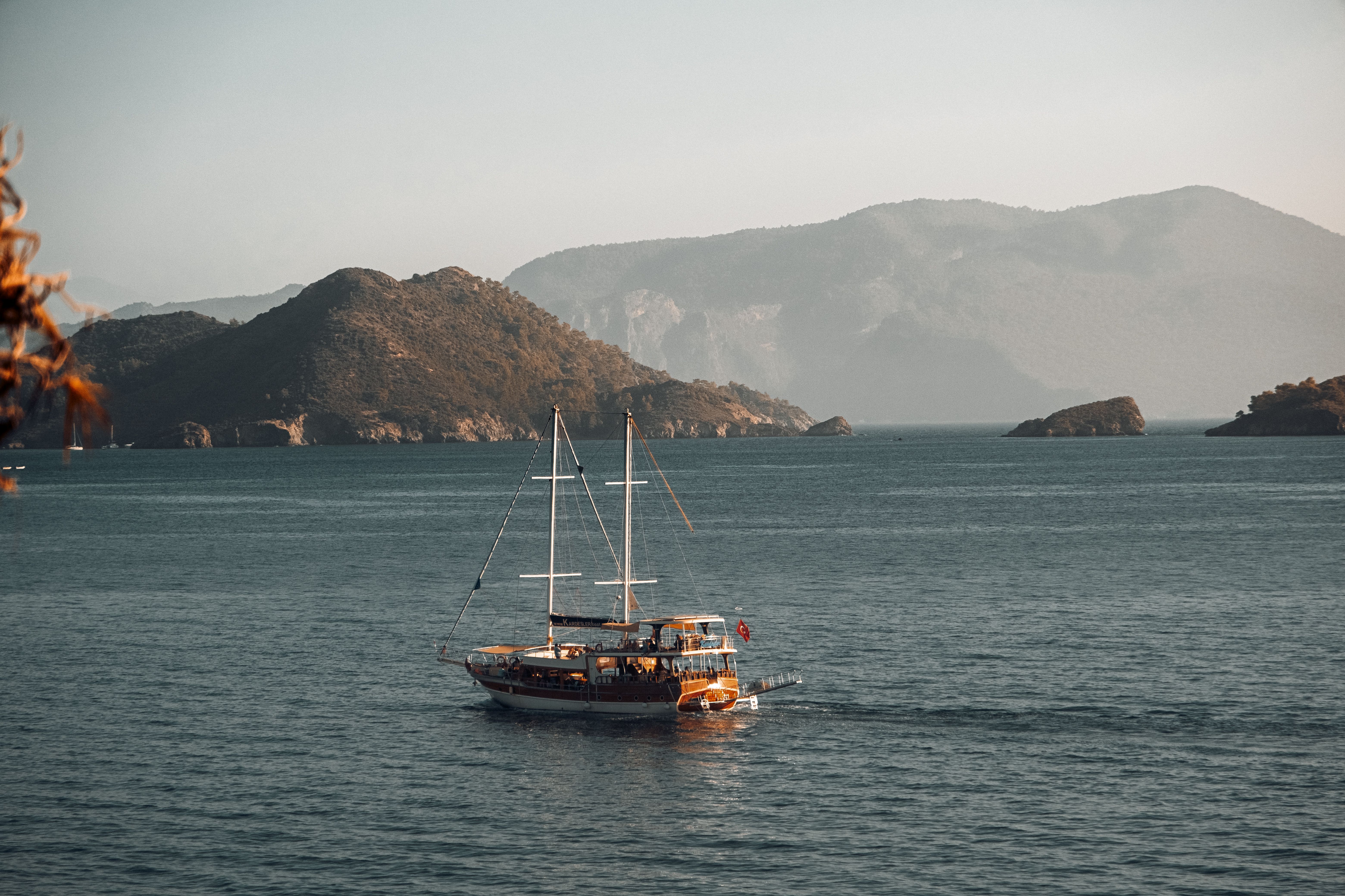 Ücretsiz açık hava, açık su, ada, barışçıl, berrak, boş zaman, dağlar ...