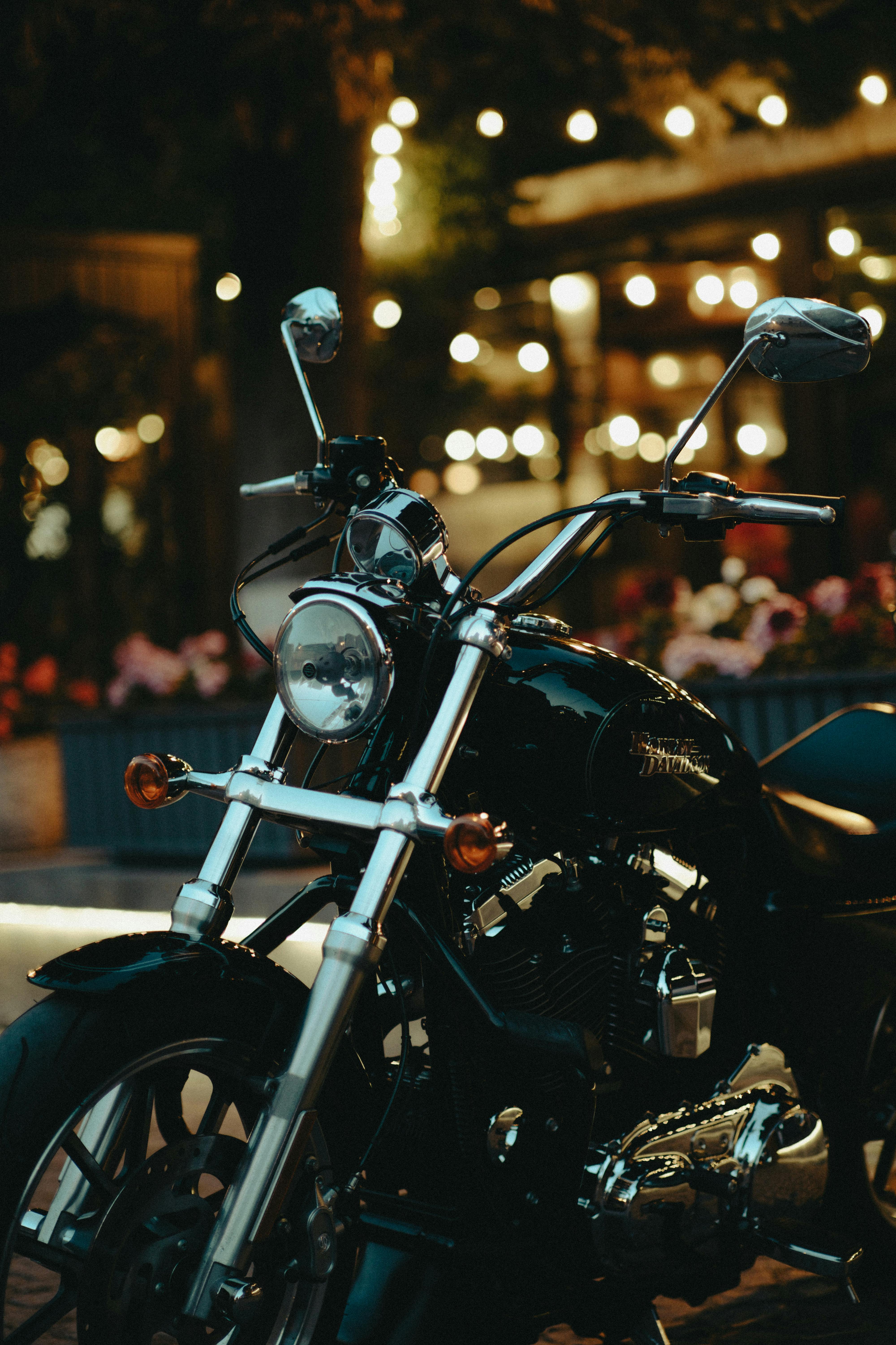 Photo of a Black Motorcycle · Free Stock Photo
