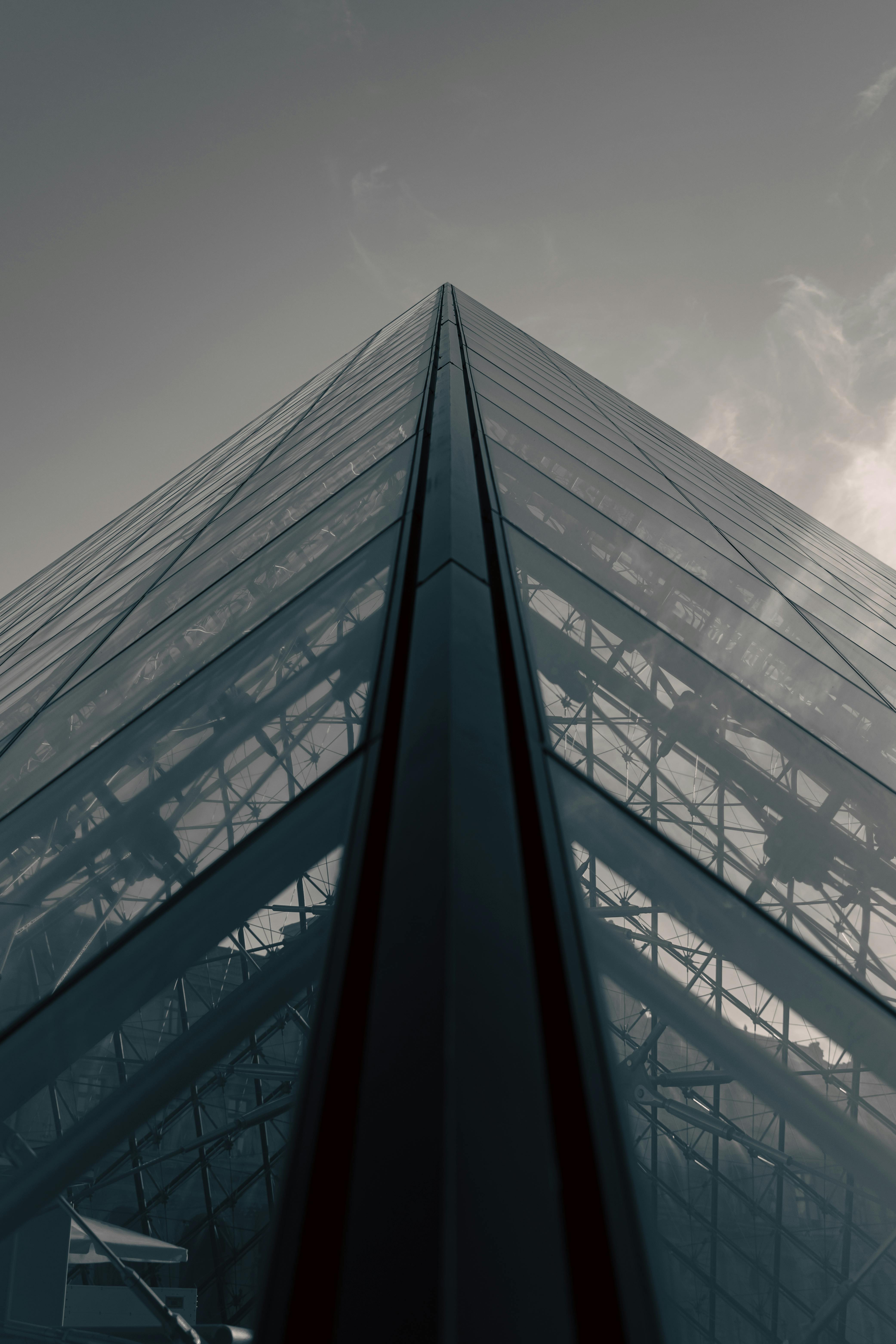 Pyramid Structure in Paris France · Free Stock Photo