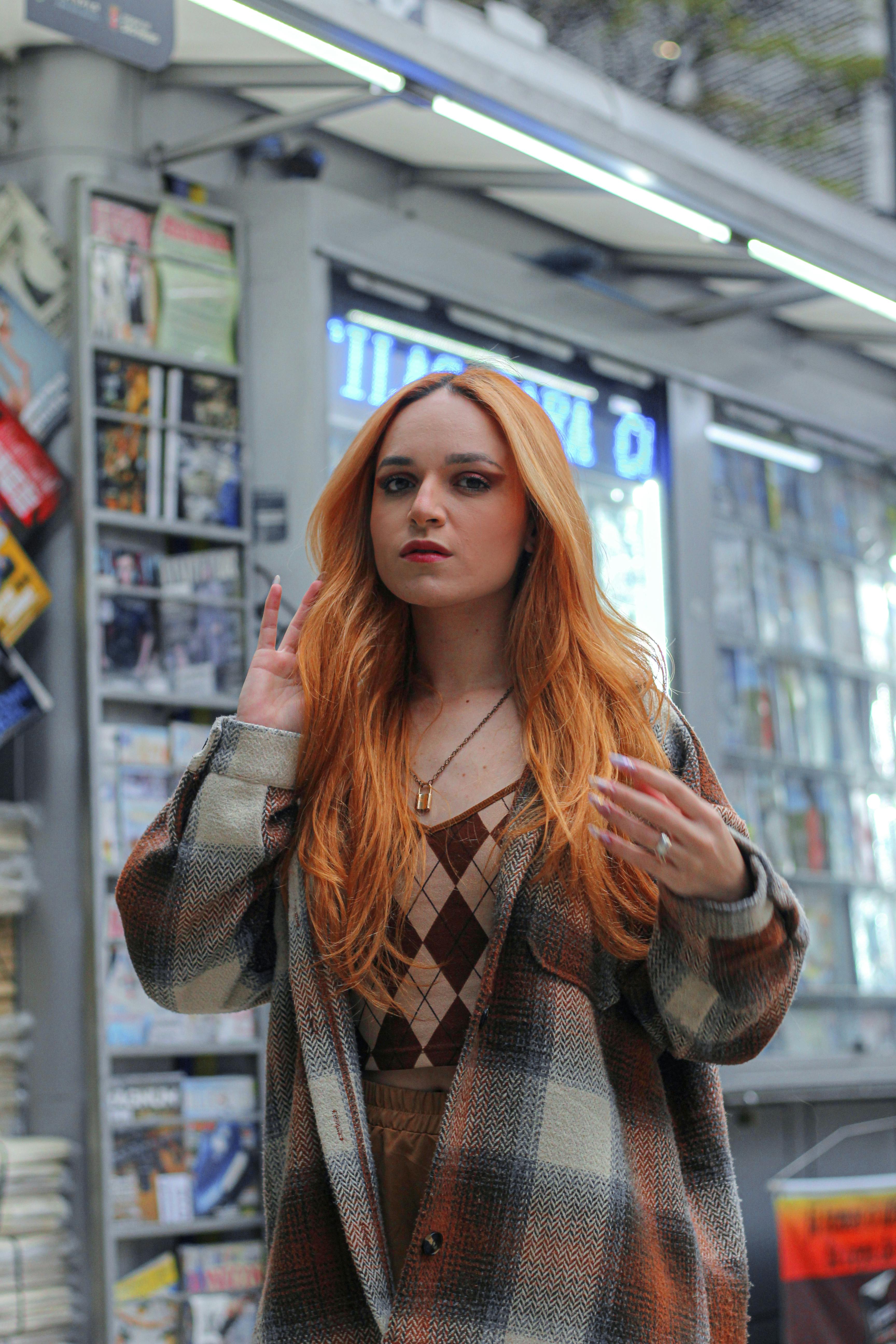 Woman Leaning On Railings · Free Stock Photo