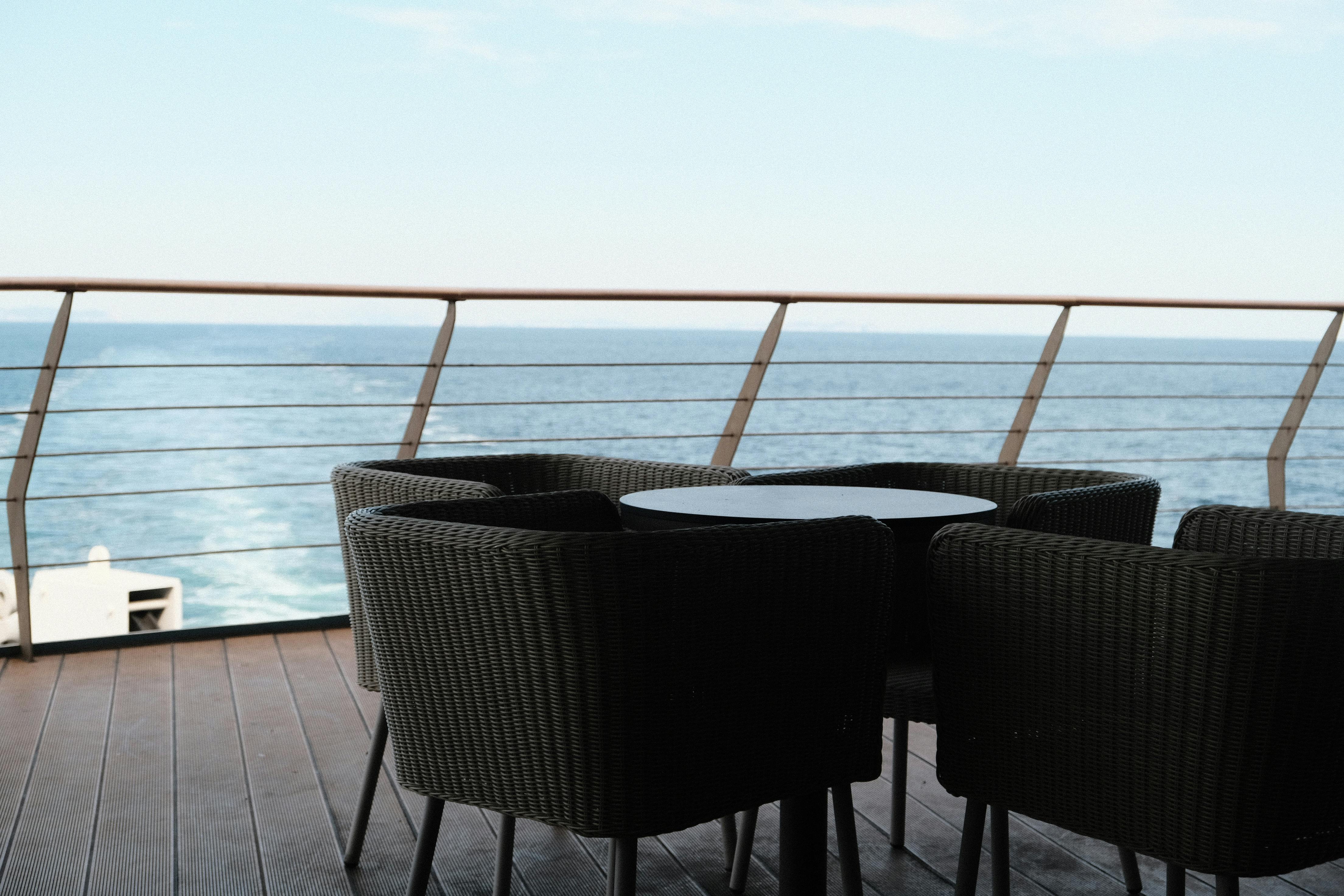 Interior of a Luxurious Cruise Ship Lounge Area · Free Stock Photo