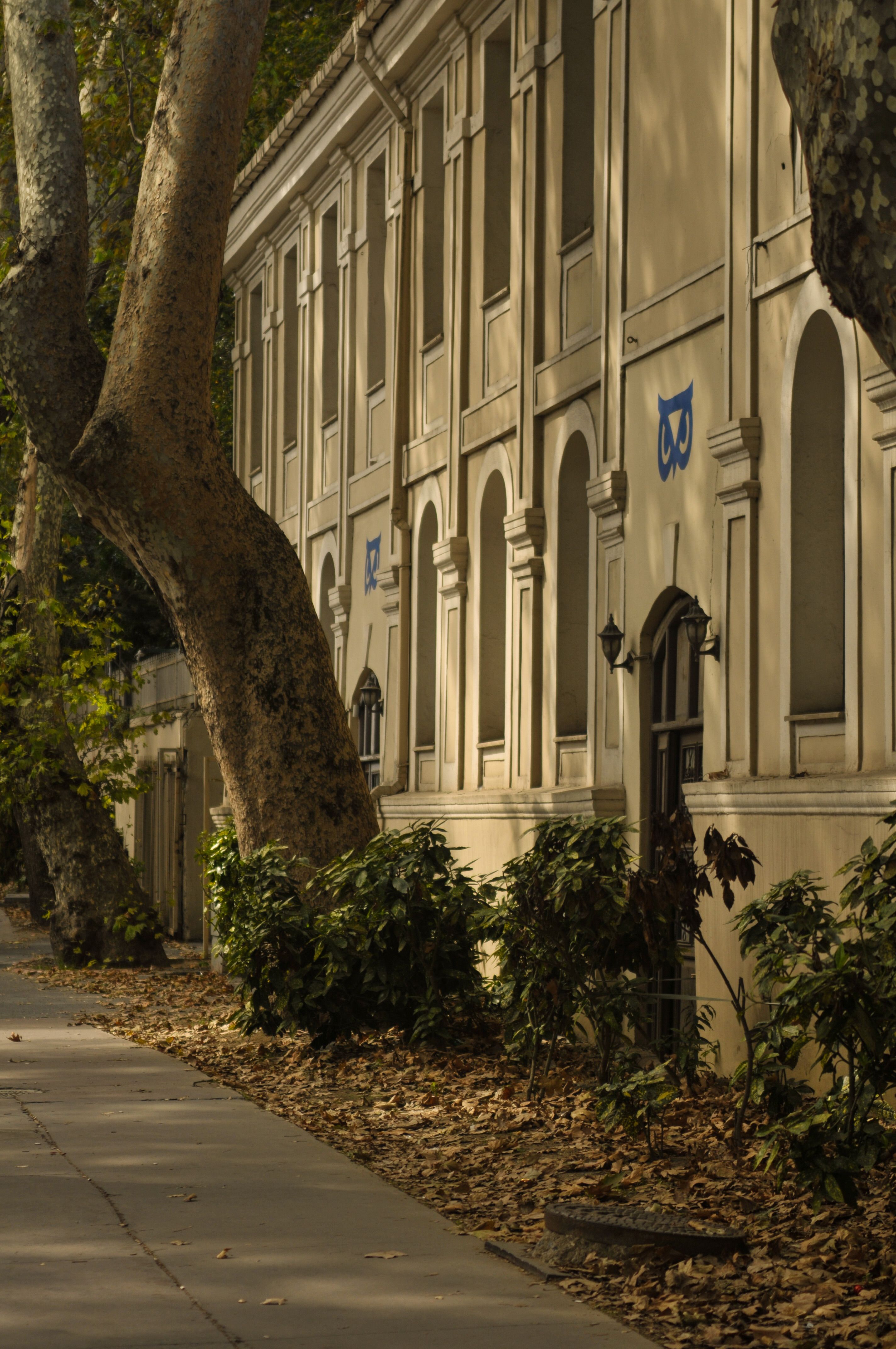 Sidewalk in Front of Building · Free Stock Photo