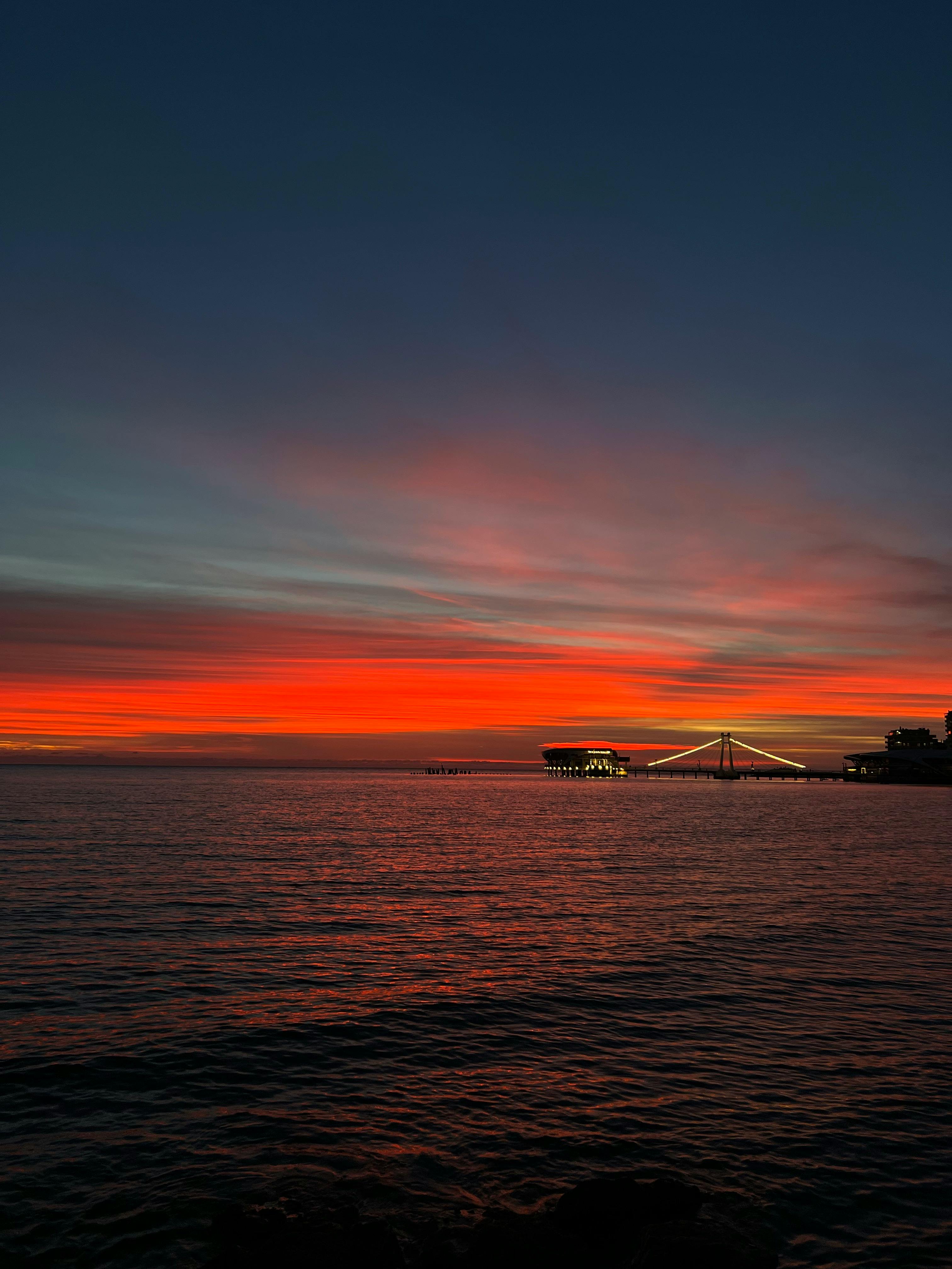 Scenic Shot of the Adriatic Sea from Durres, Albania · Free Stock Photo