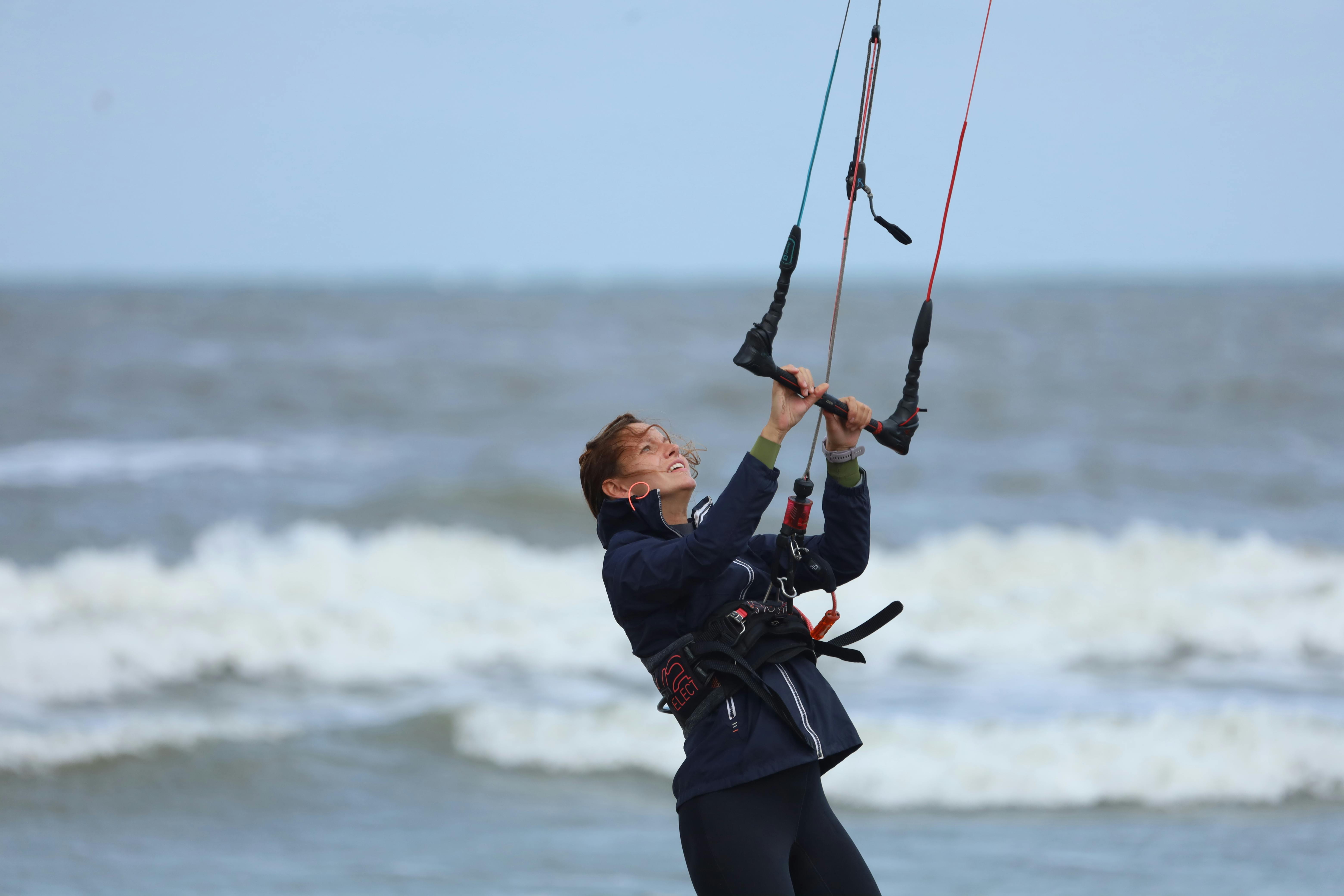 Woman Holding Rope · Free Stock Photo