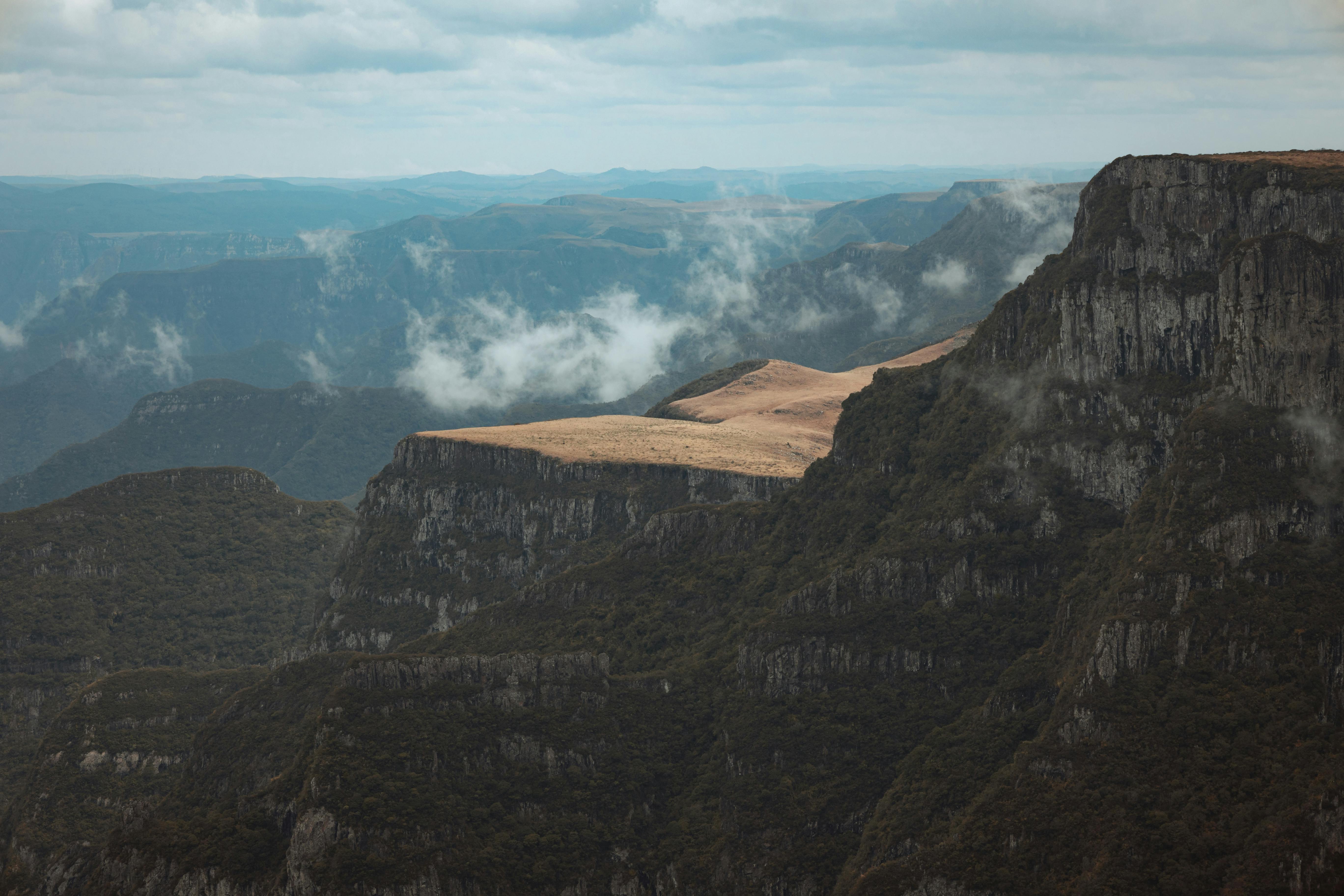 Eroded Mountain Ridge · Free Stock Photo