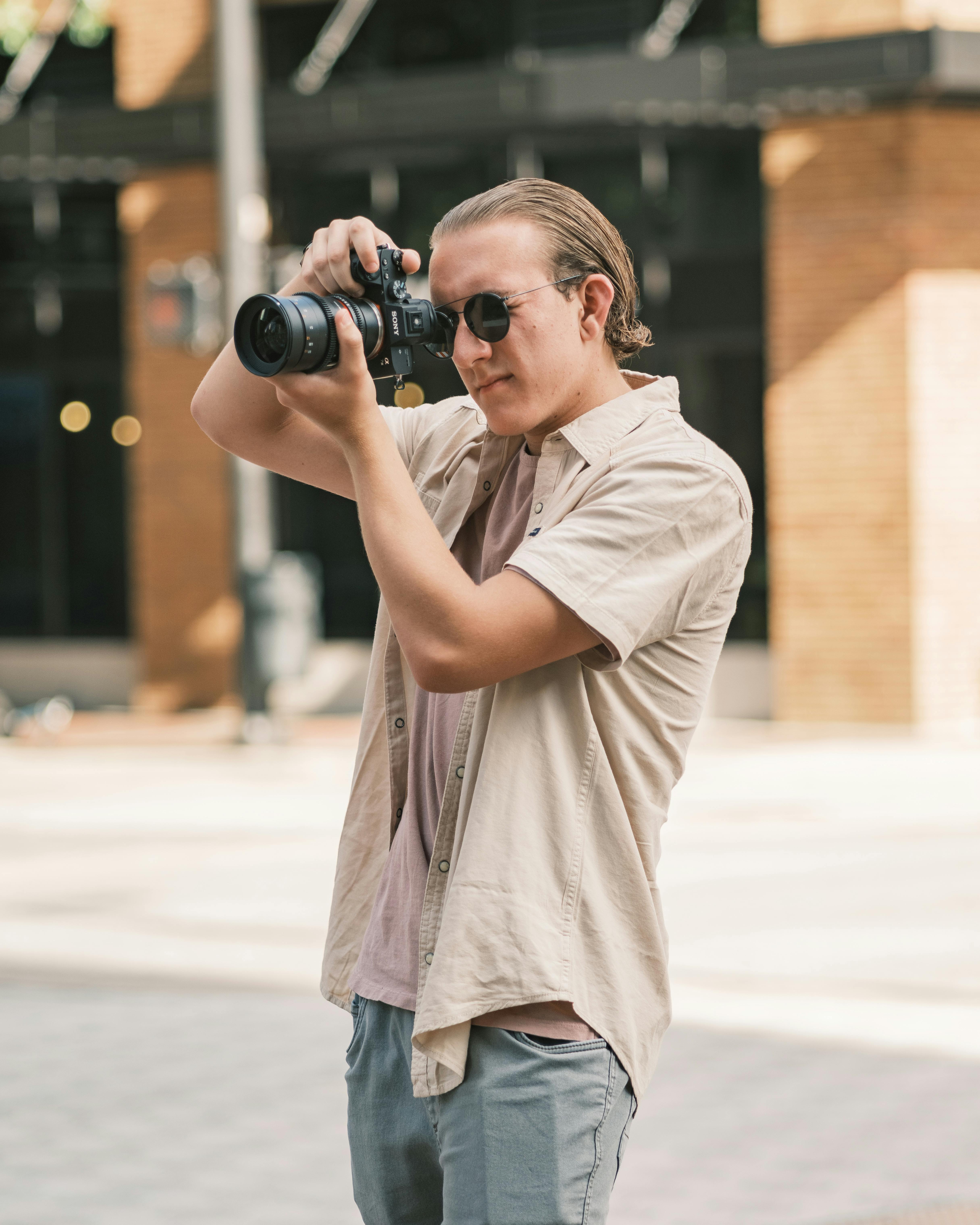 Man with Camera · Free Stock Photo
