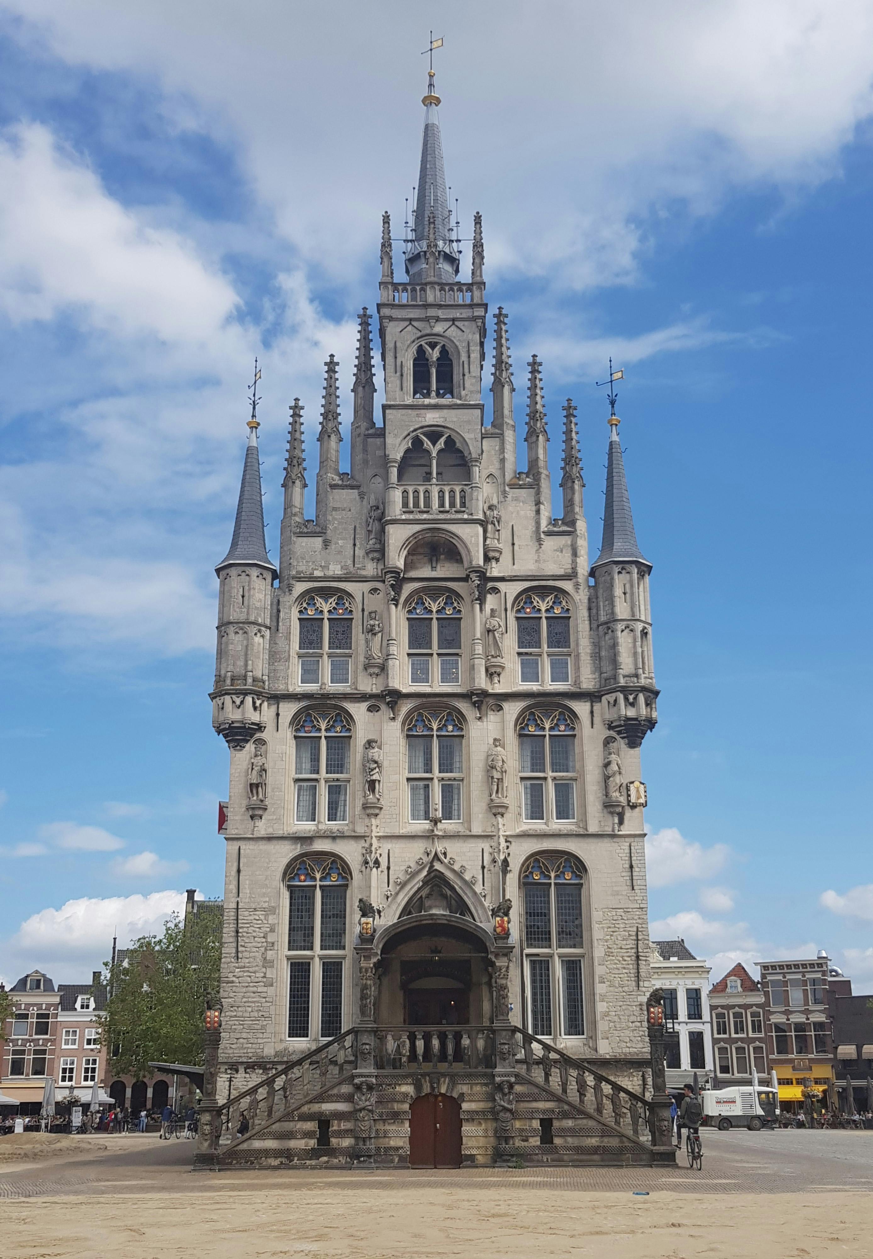 Stadhuis van Gouda Building Under Blue Sky · Free Stock Photo