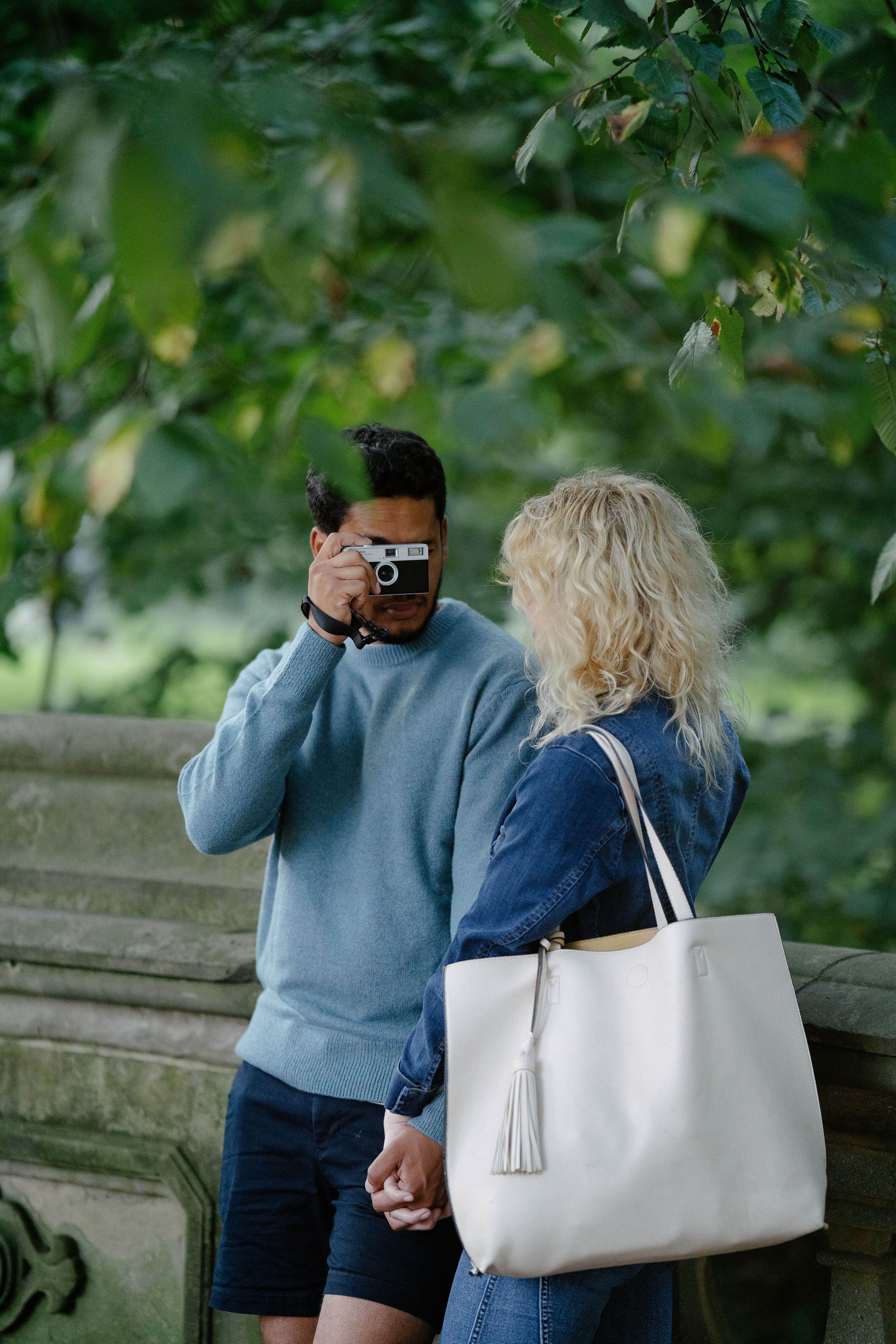 A Man Taking a Picture of his Partner · Free Stock Photo