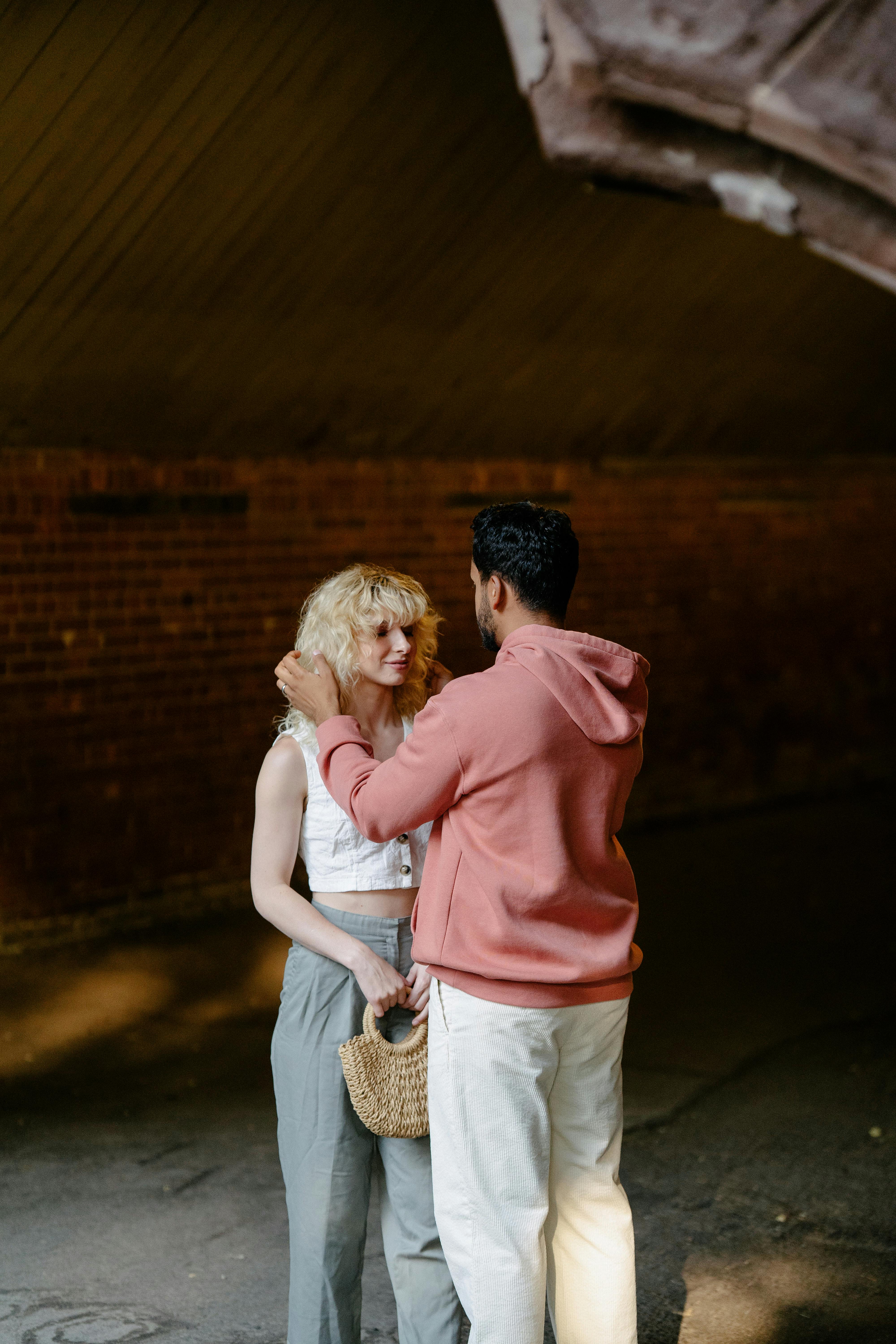 A Couple Standing Together · Free Stock Photo