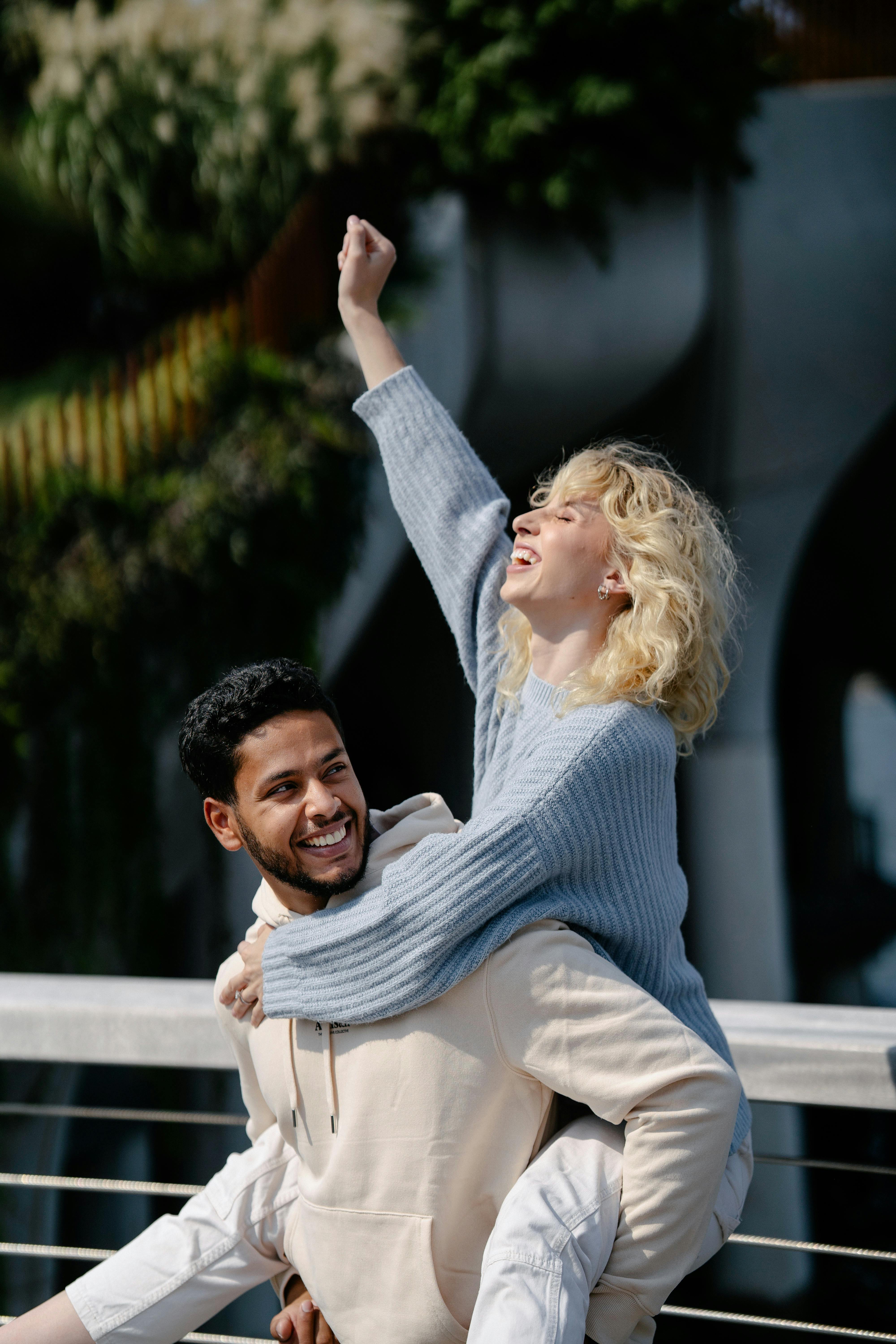 Man Carrying Woman · Free Stock Photo