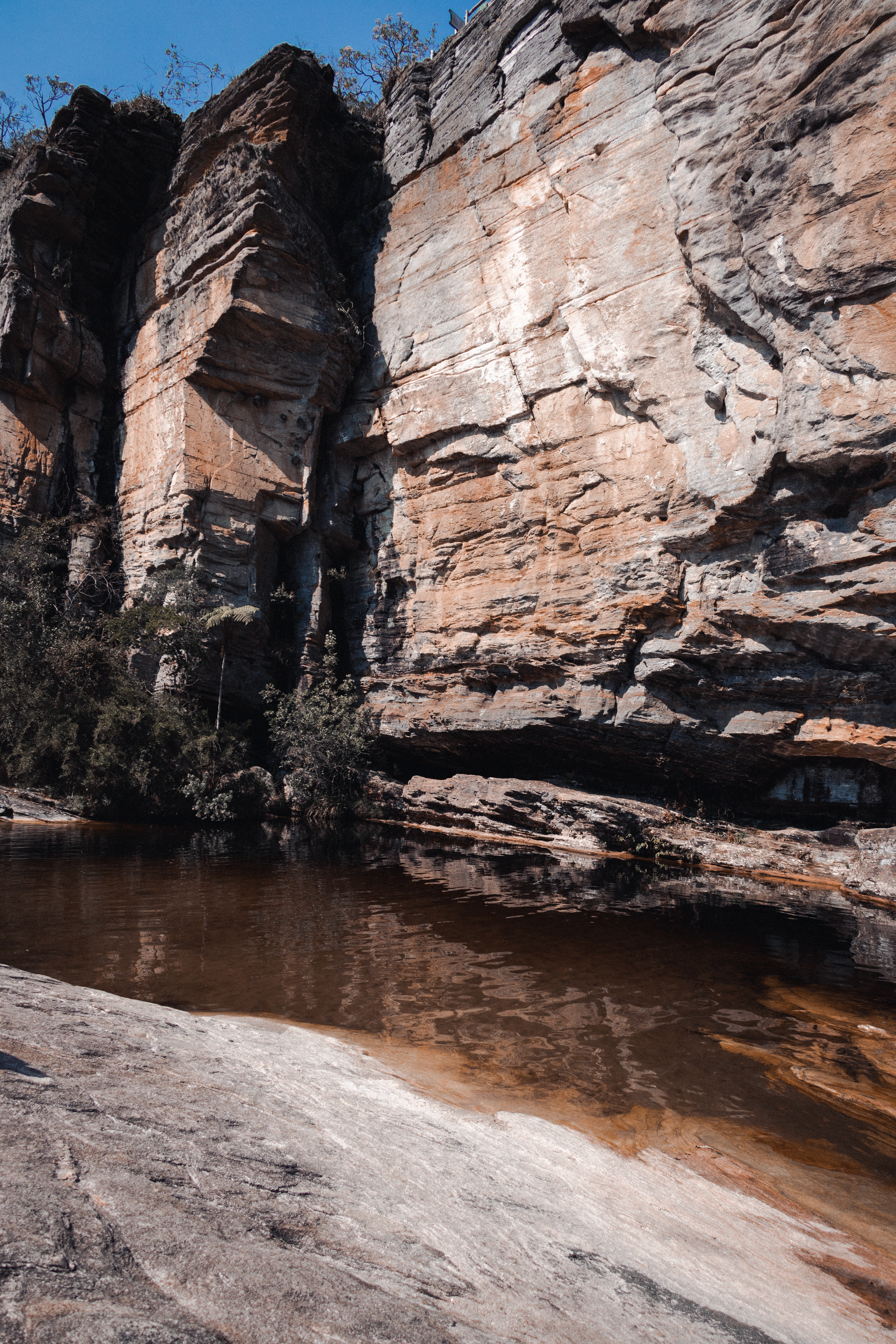 Arch Rock Formation on River in Morning Sunlight · Free Stock Photo