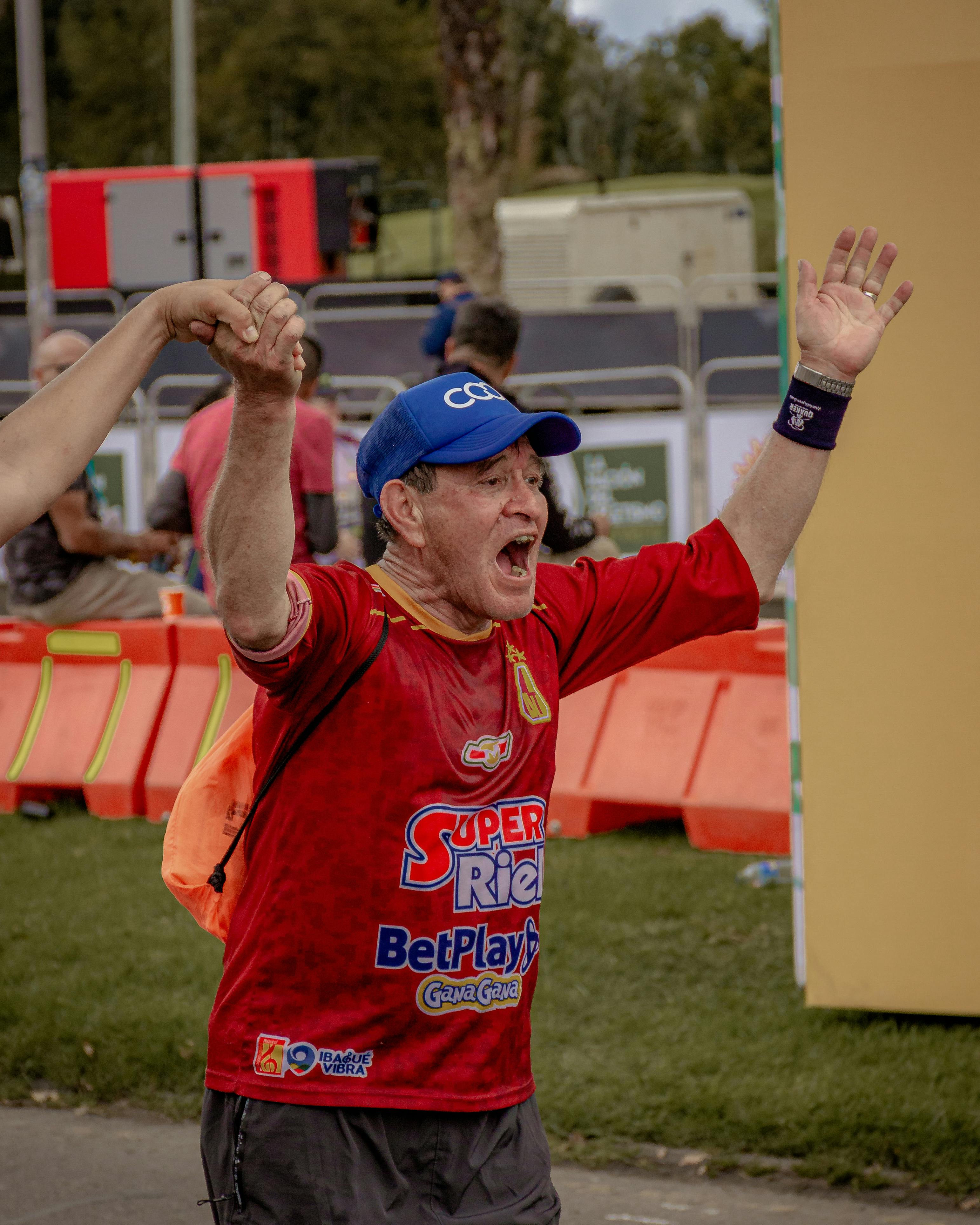 A Runner Giving a Thumbs Up · Free Stock Photo