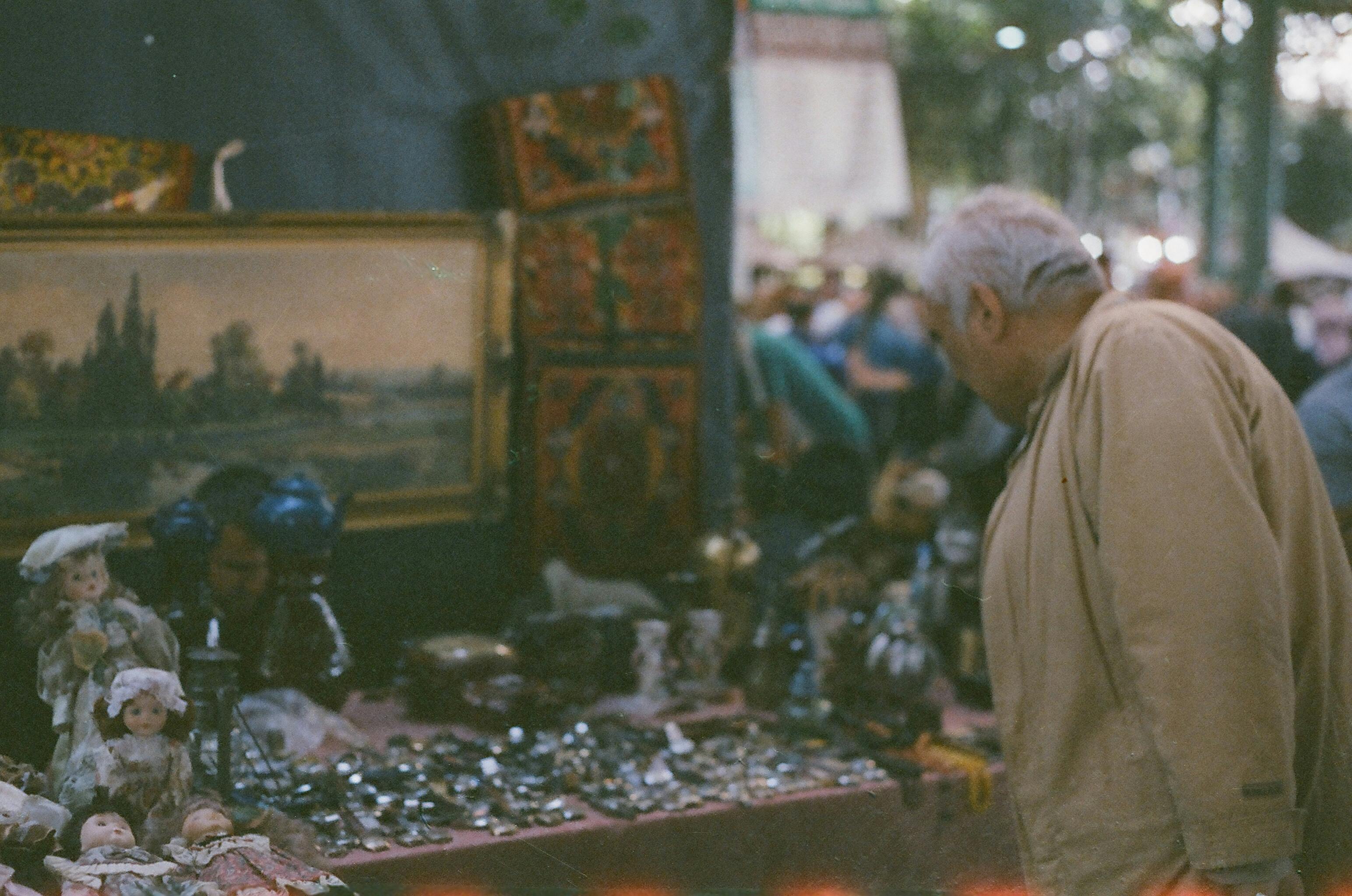 Woman Selling Figurines · Free Stock Photo