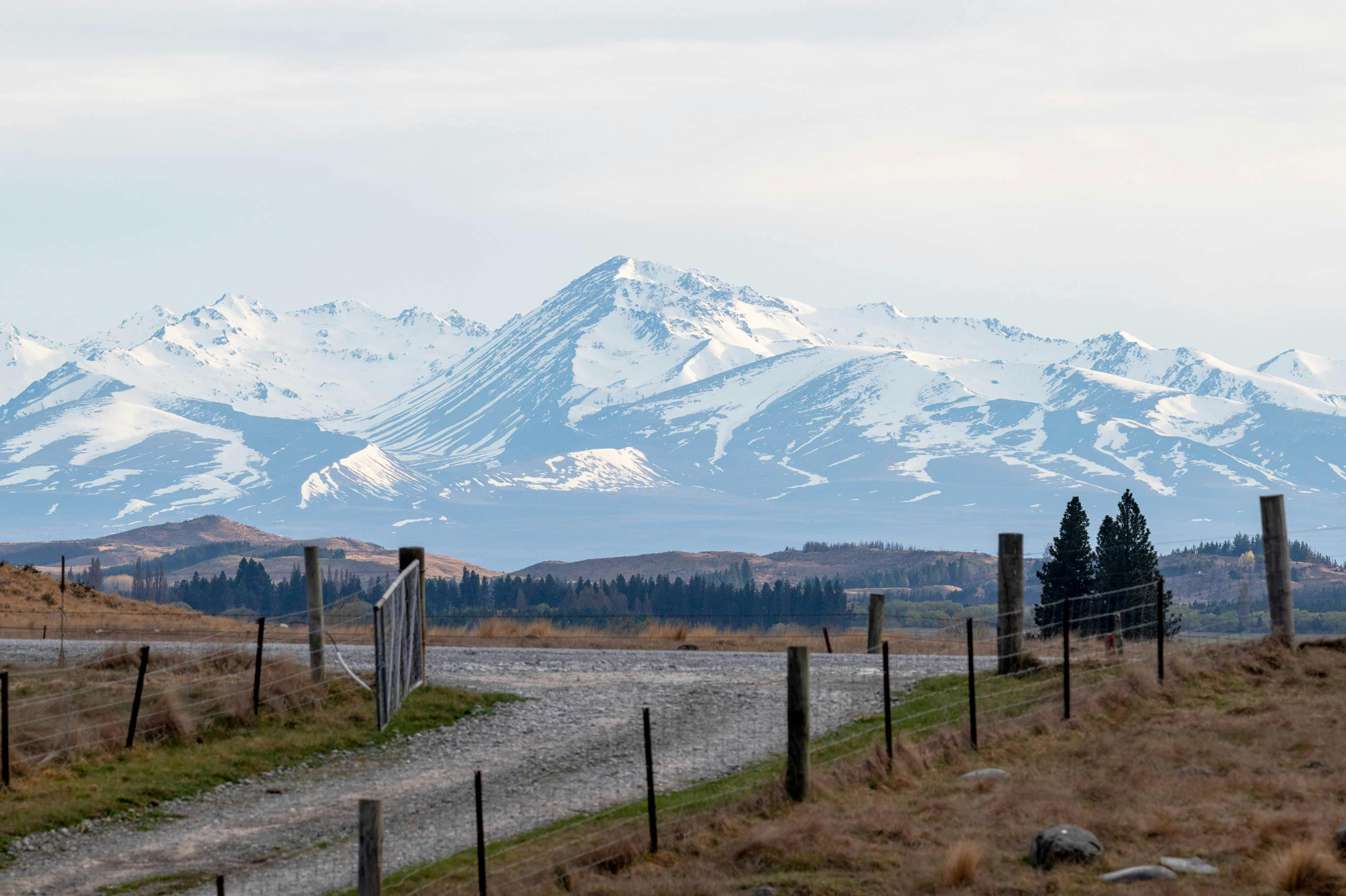 Mountain View Under the Blue Sky · Free Stock Photo