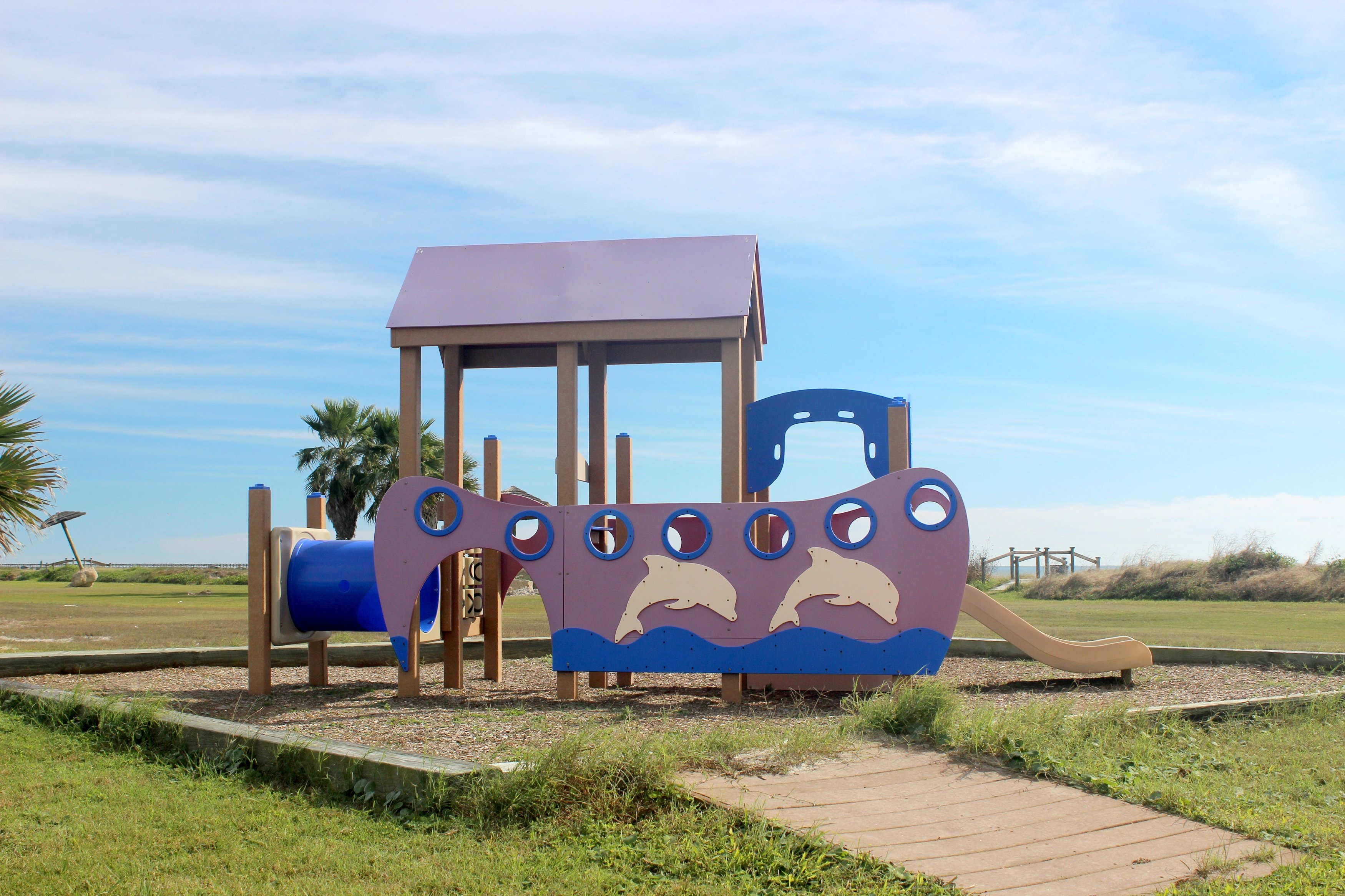 Playground Under the Blue Sky · Free Stock Photo