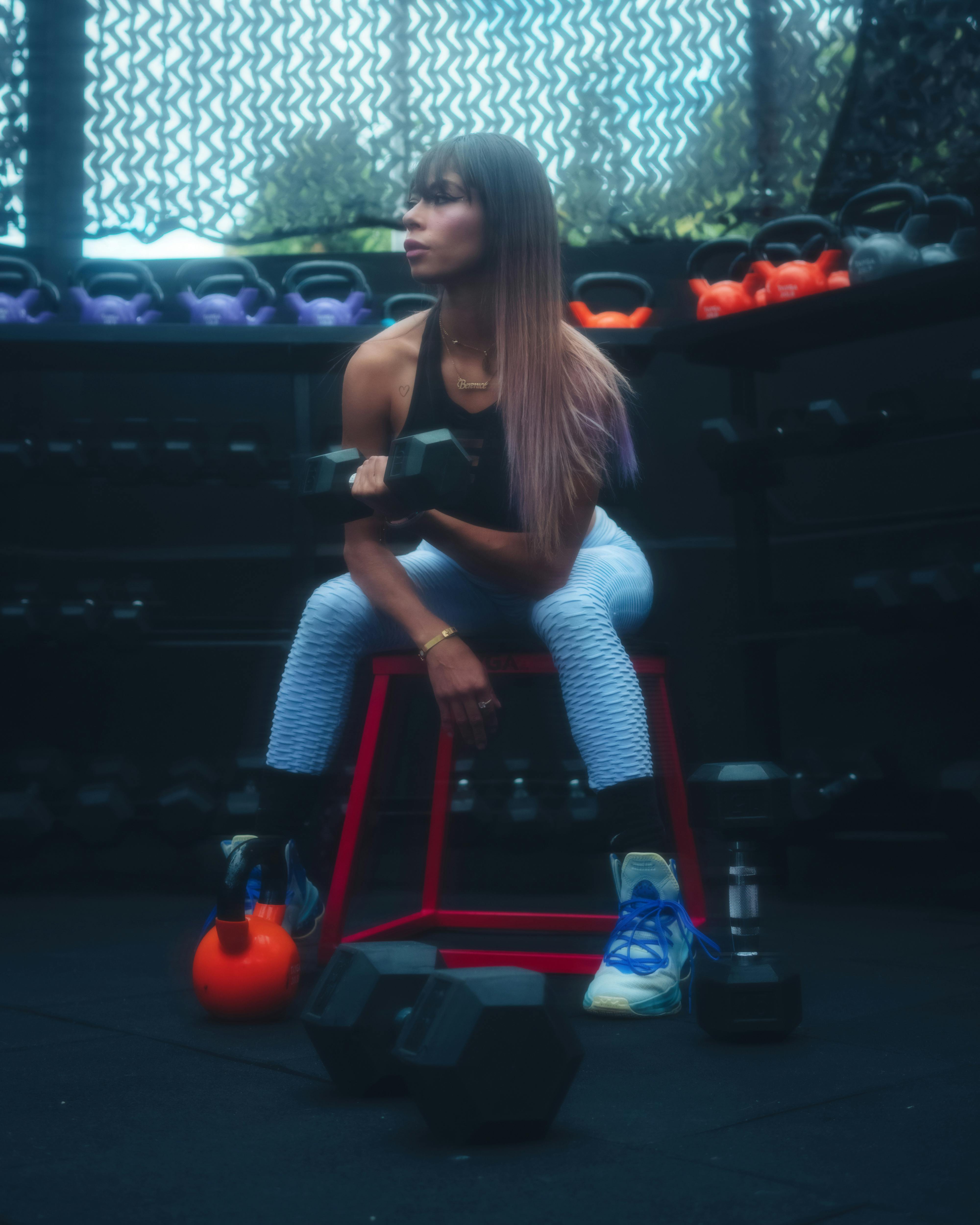 Fit Woman at Gym · Free Stock Photo