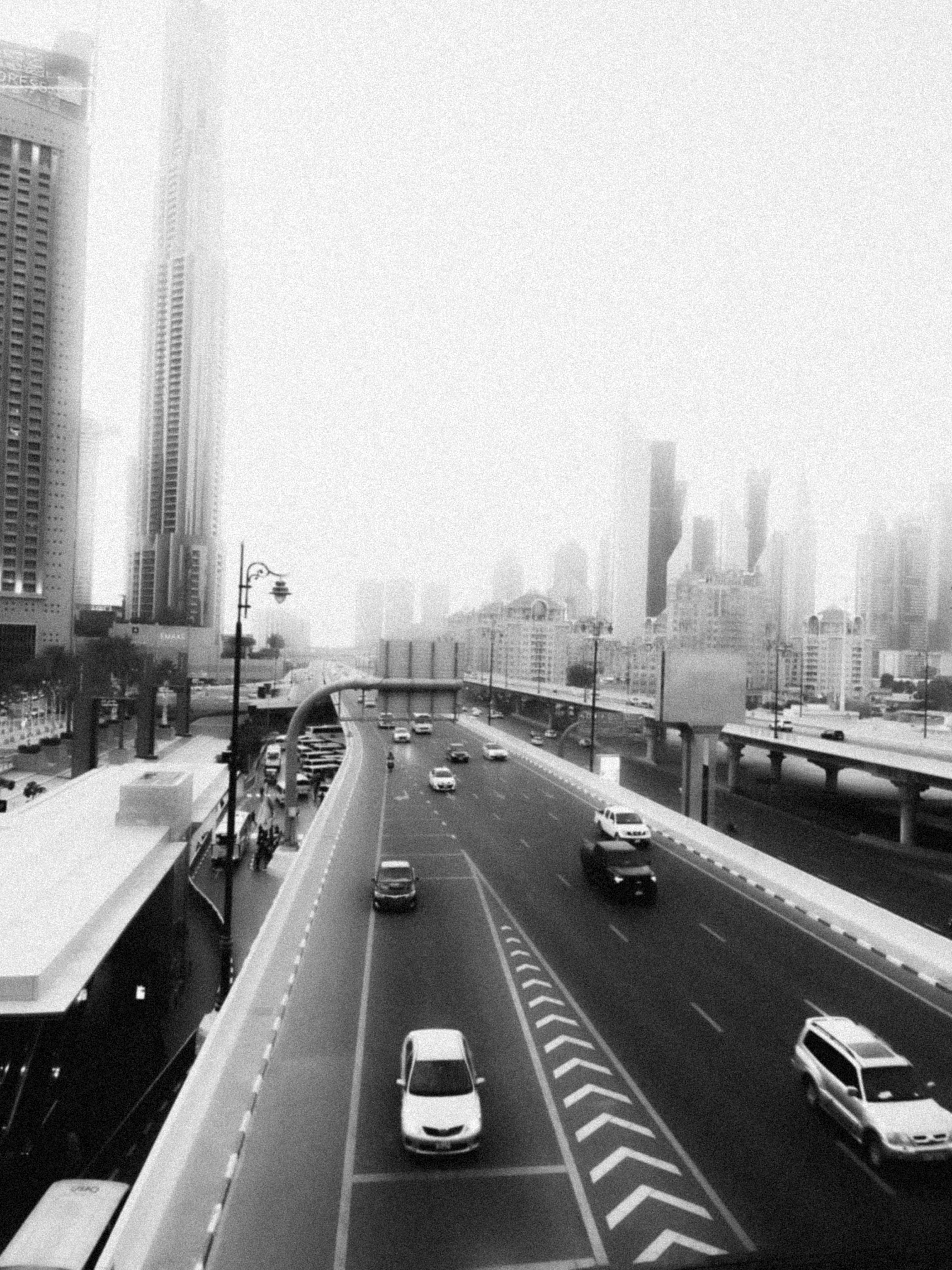 Highway Beside a Railroad · Free Stock Photo