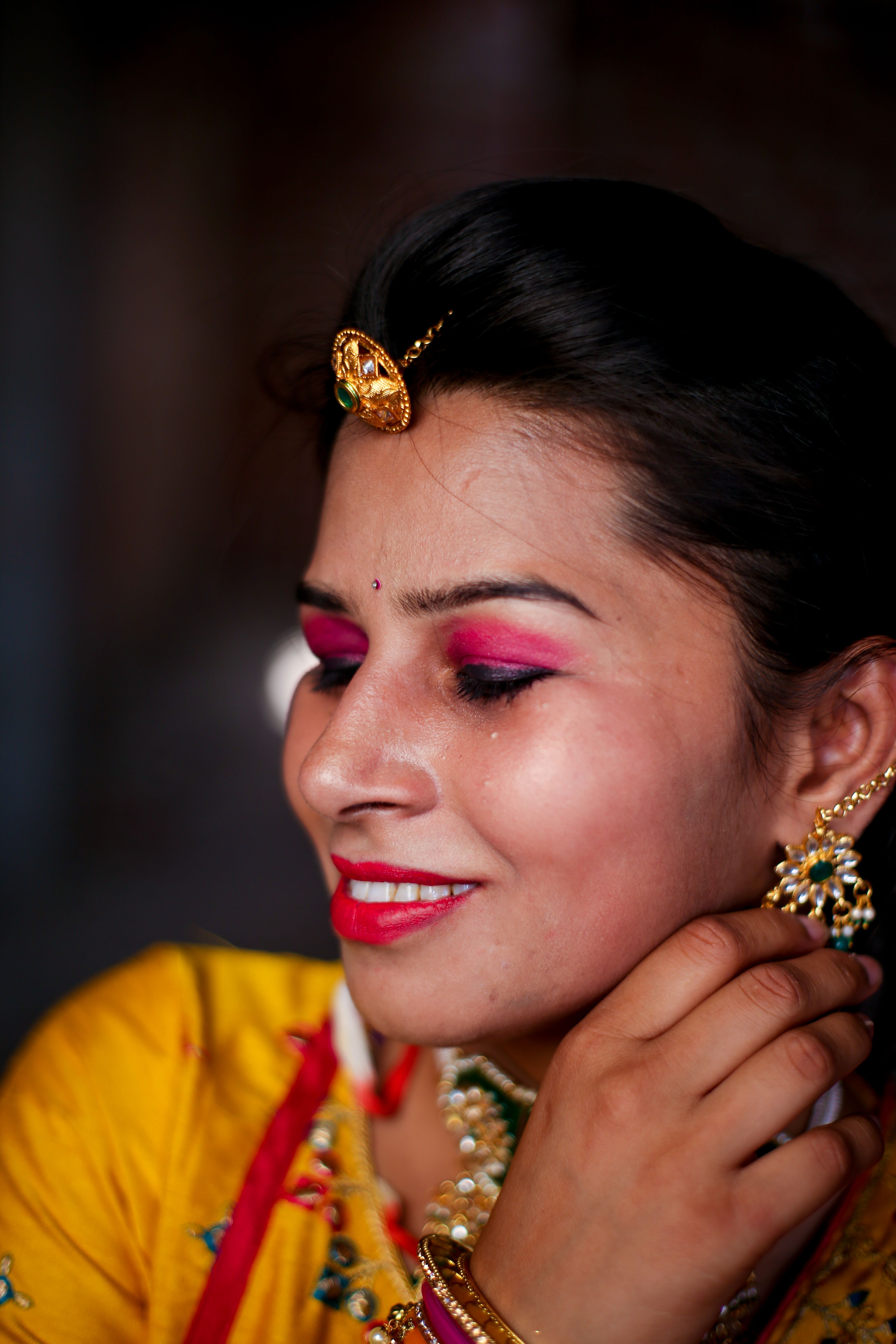 Close Up Photo of Women with Makeup · Free Stock Photo
