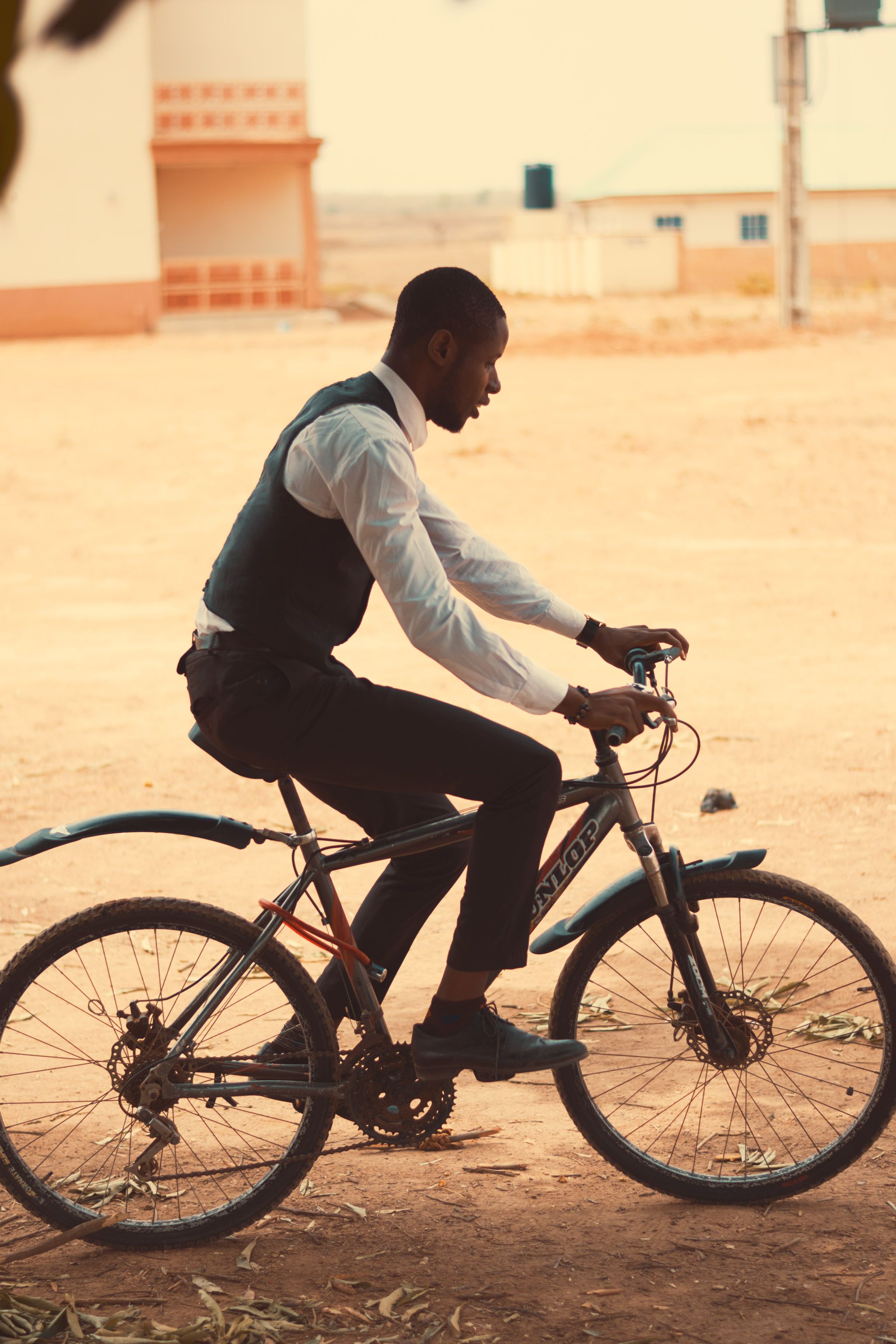 Man Riding Bicycle Upside Down · Free Stock Photo