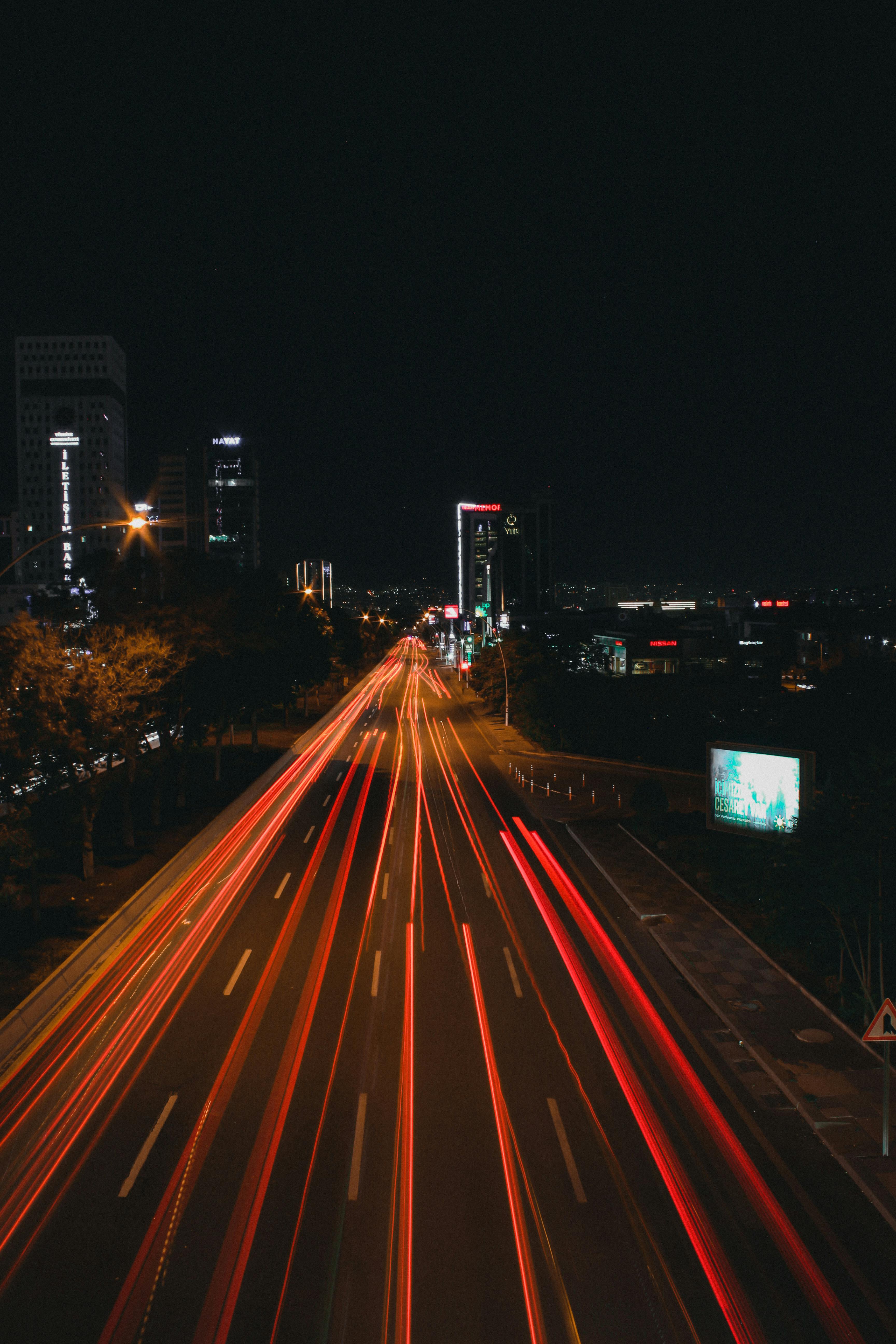 Photo of Roads at Night · Free Stock Photo