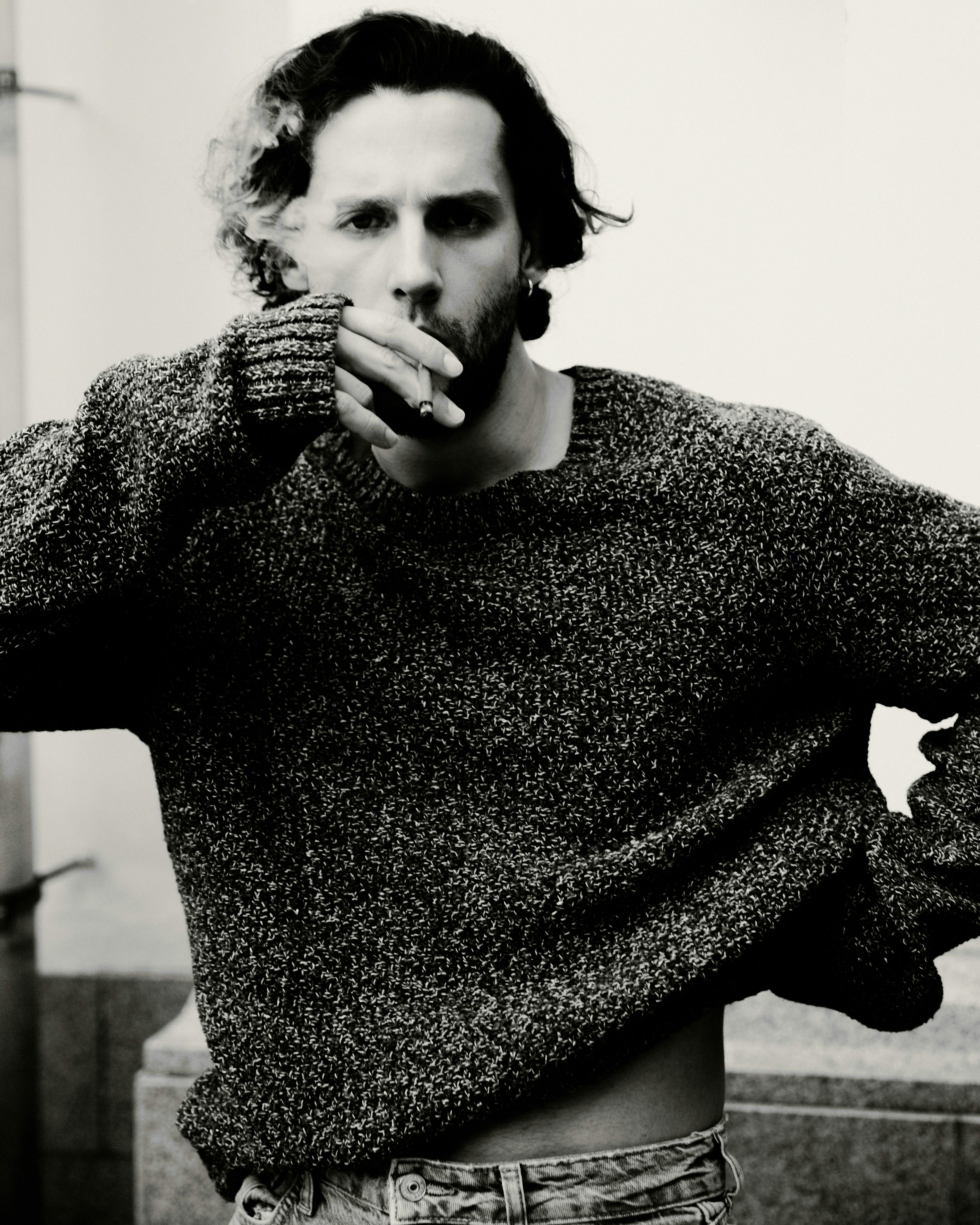 Handsome Man Smoking Cigarette · Free Stock Photo