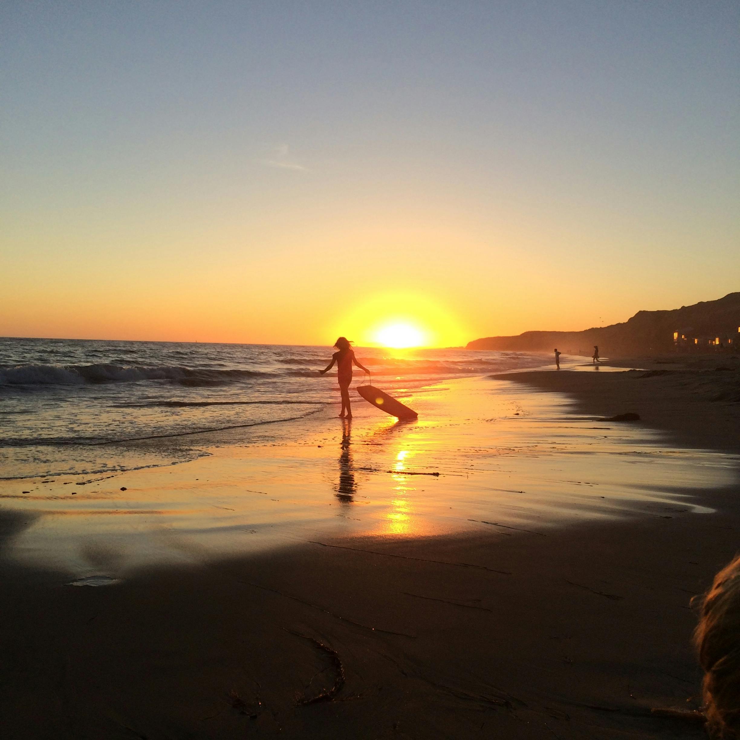 A Person on a Beach · Free Stock Photo