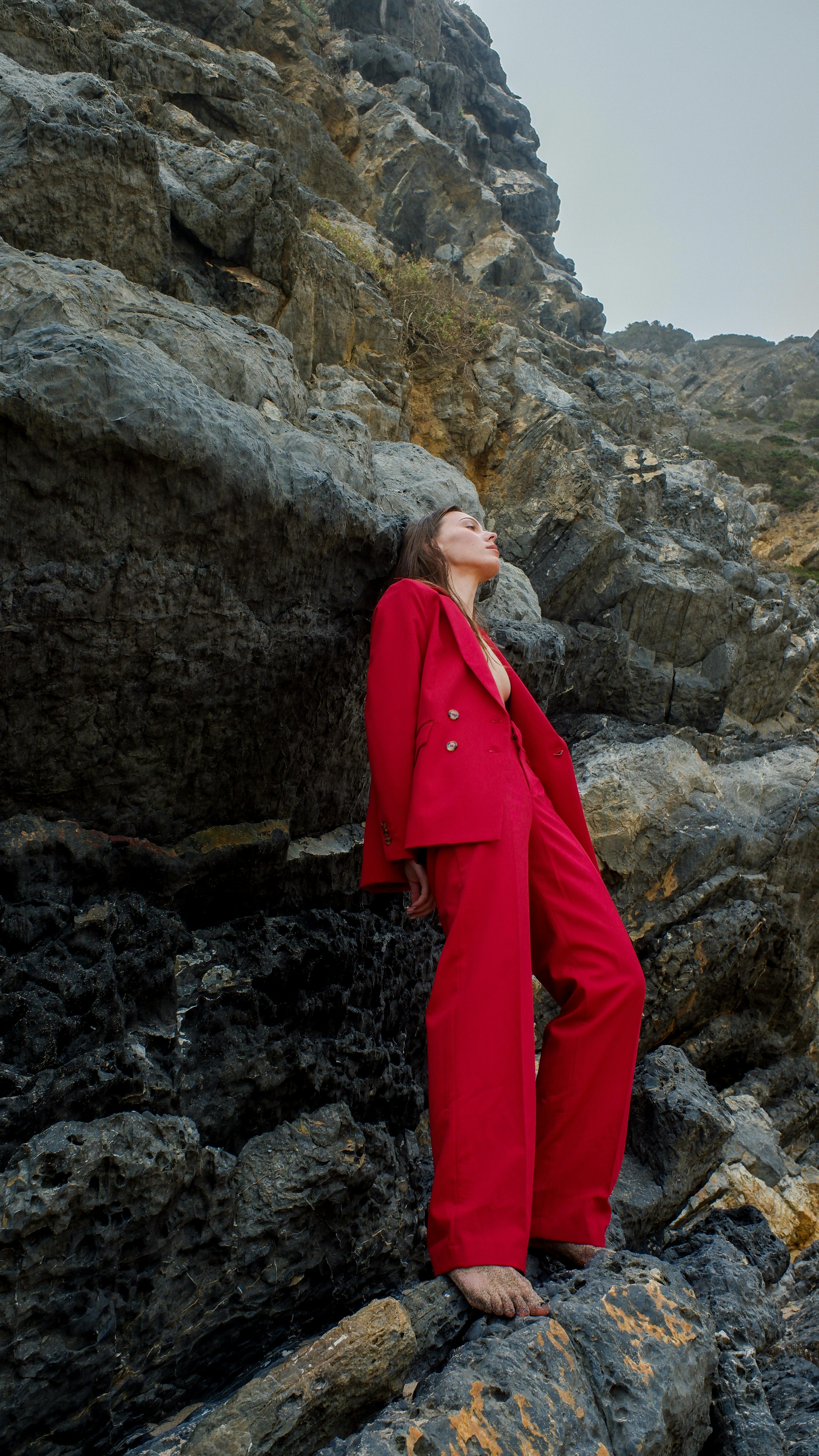 Women In A Red Suit Photos, Download The BEST Free Women In A Red Suit ...