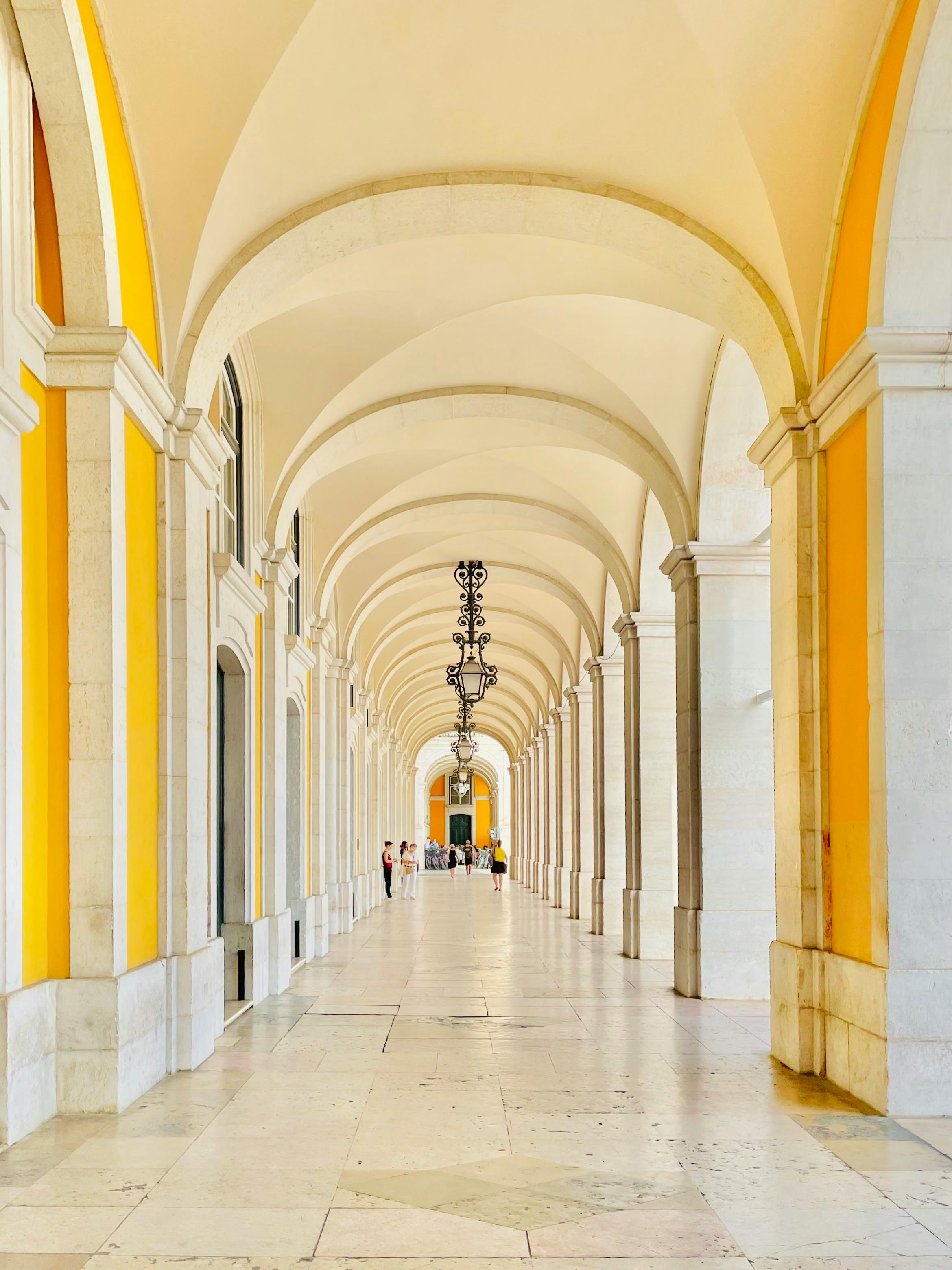 Photo of an Illuminated Corridor · Free Stock Photo