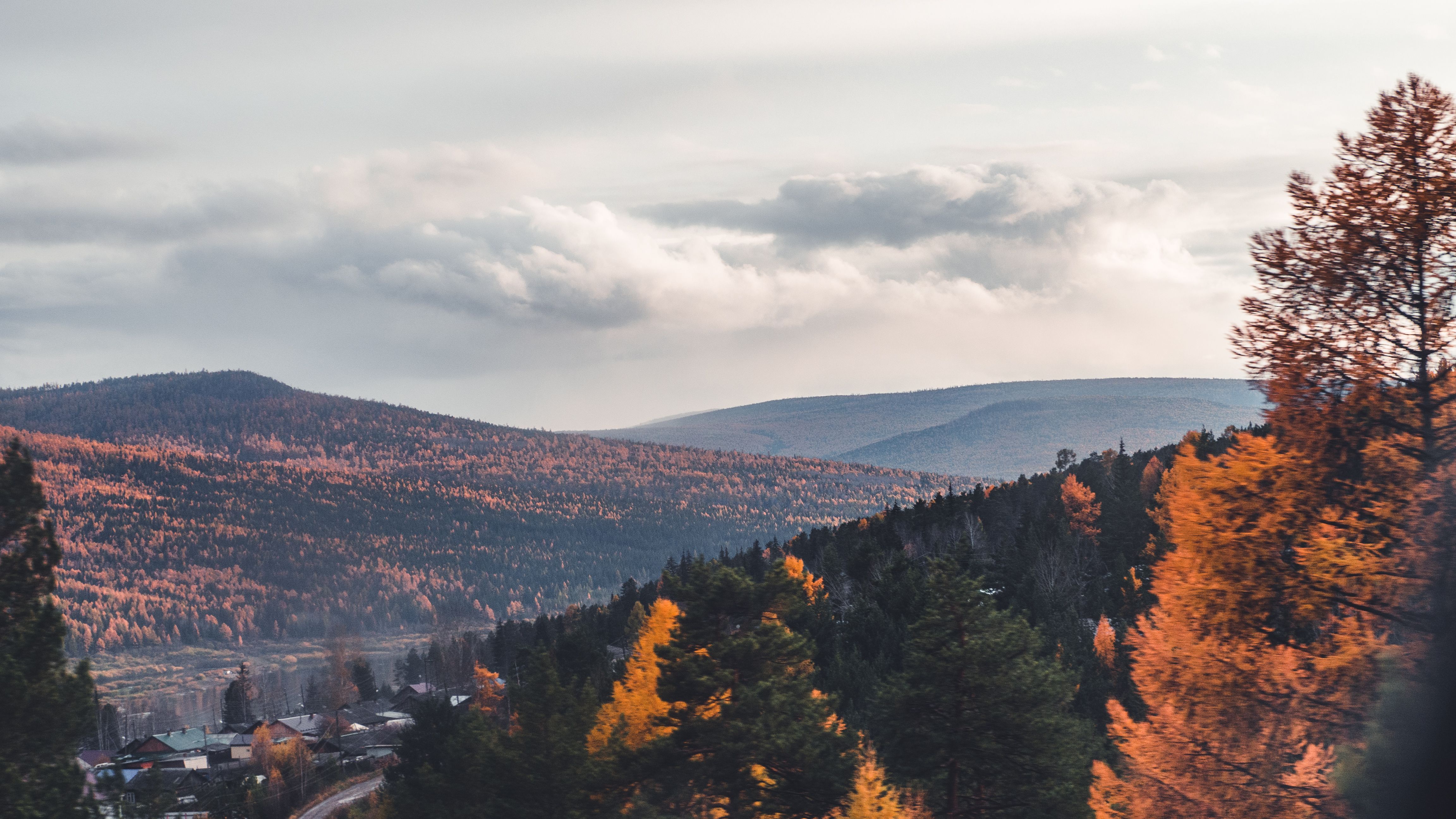 Cloud over Forest on Hills · Free Stock Photo