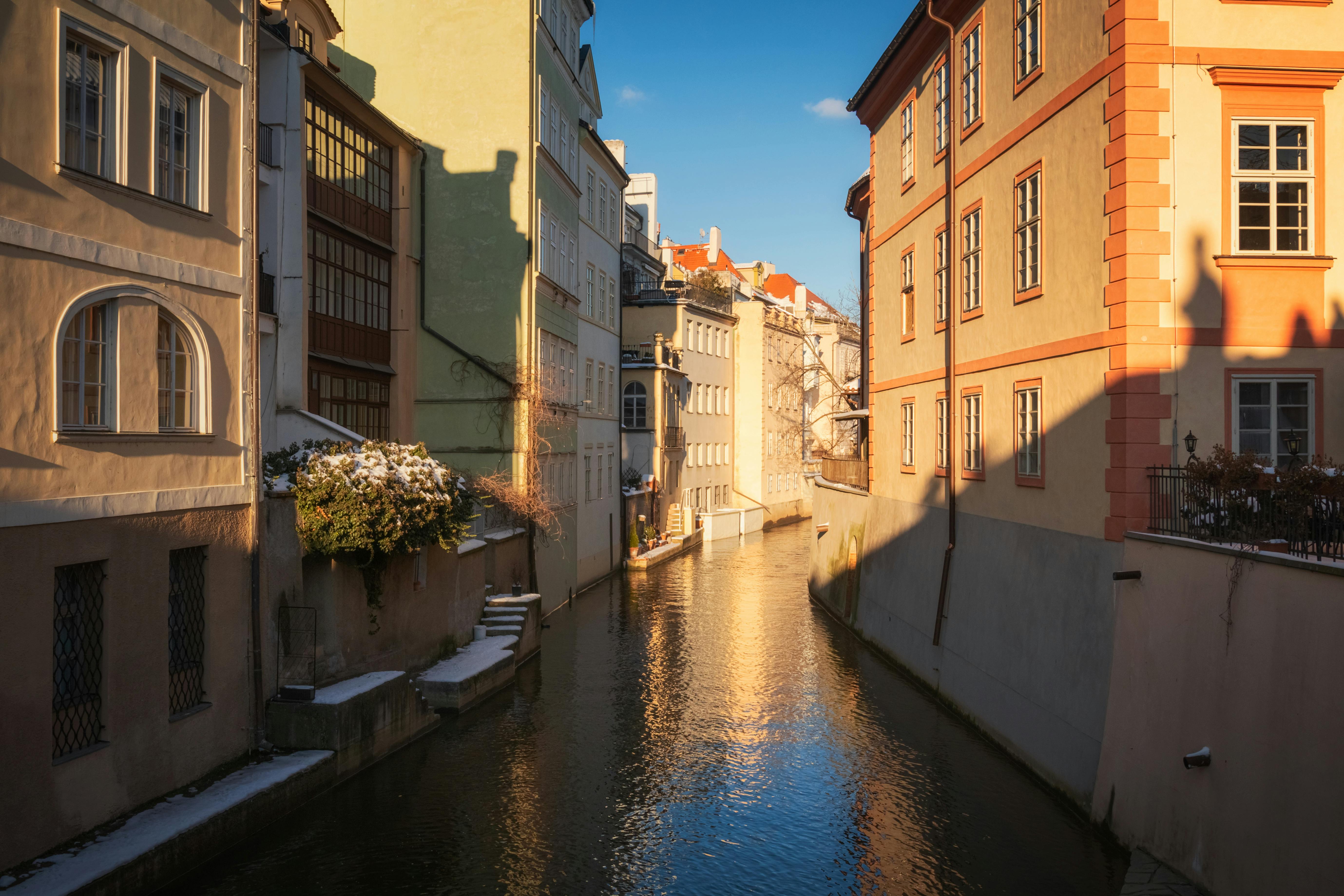 Water Canal in Prague City · Free Stock Photo