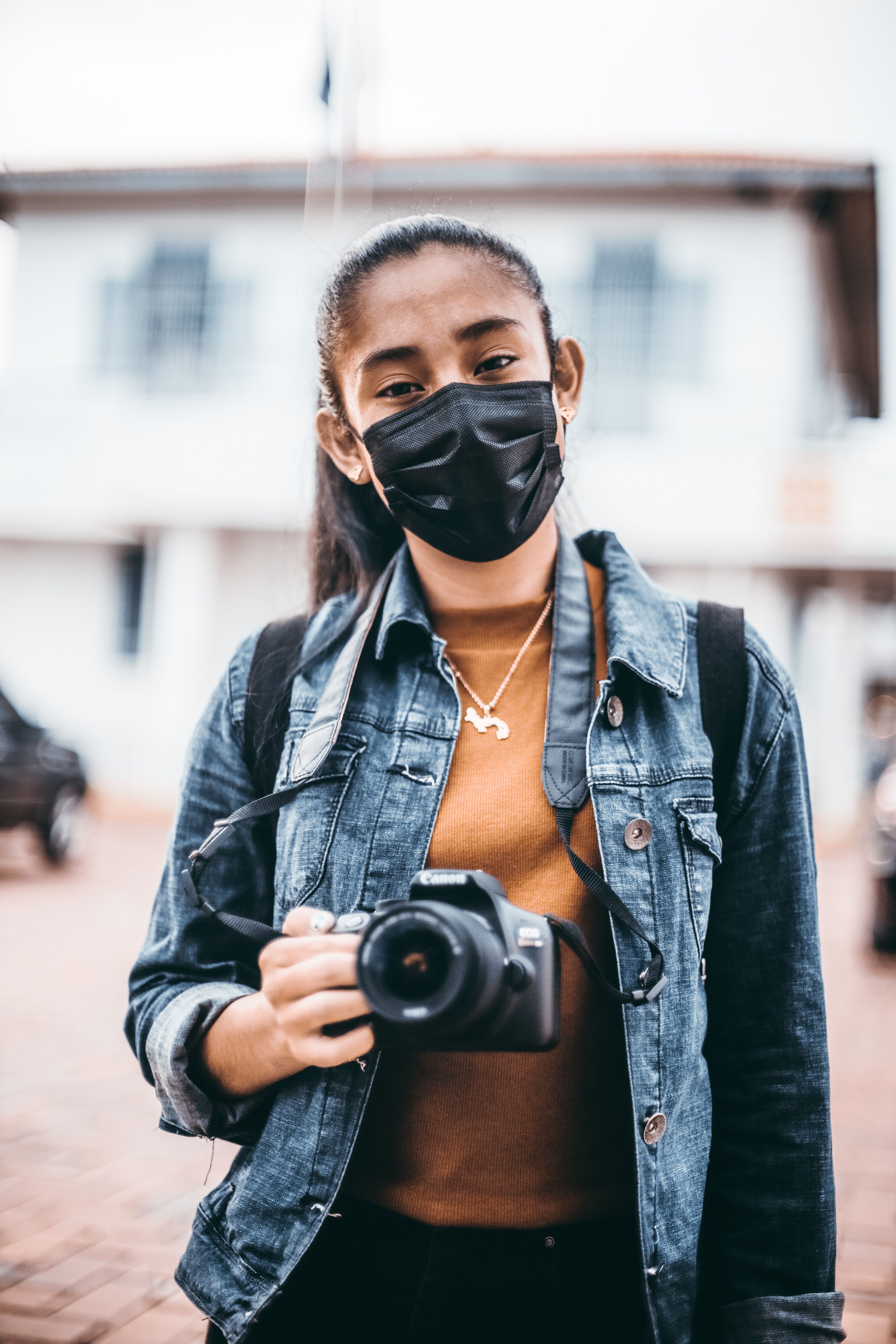 A Woman Fitting the Shirt · Free Stock Photo