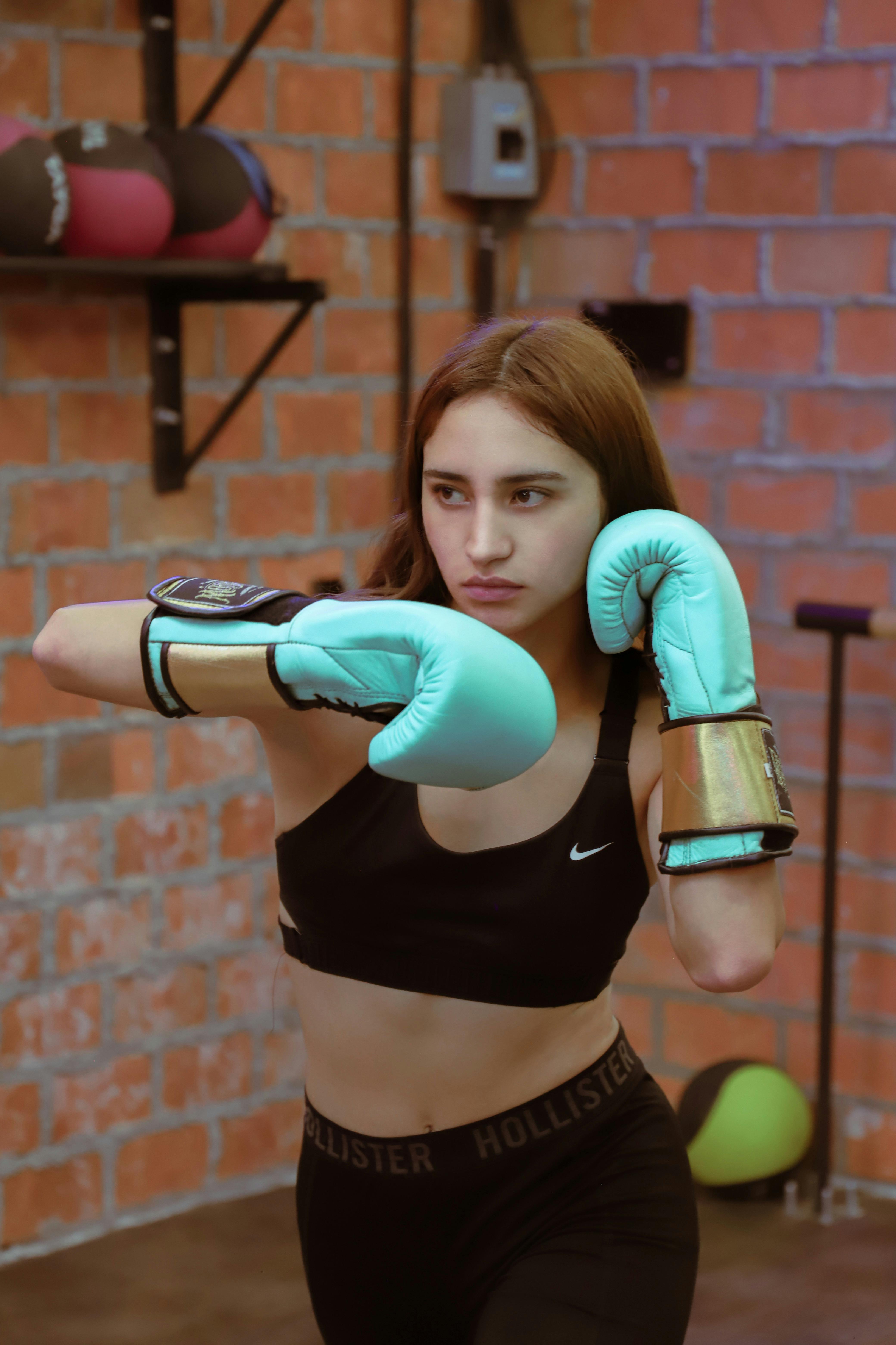 Woman Practicing Boxing · Free Stock Photo