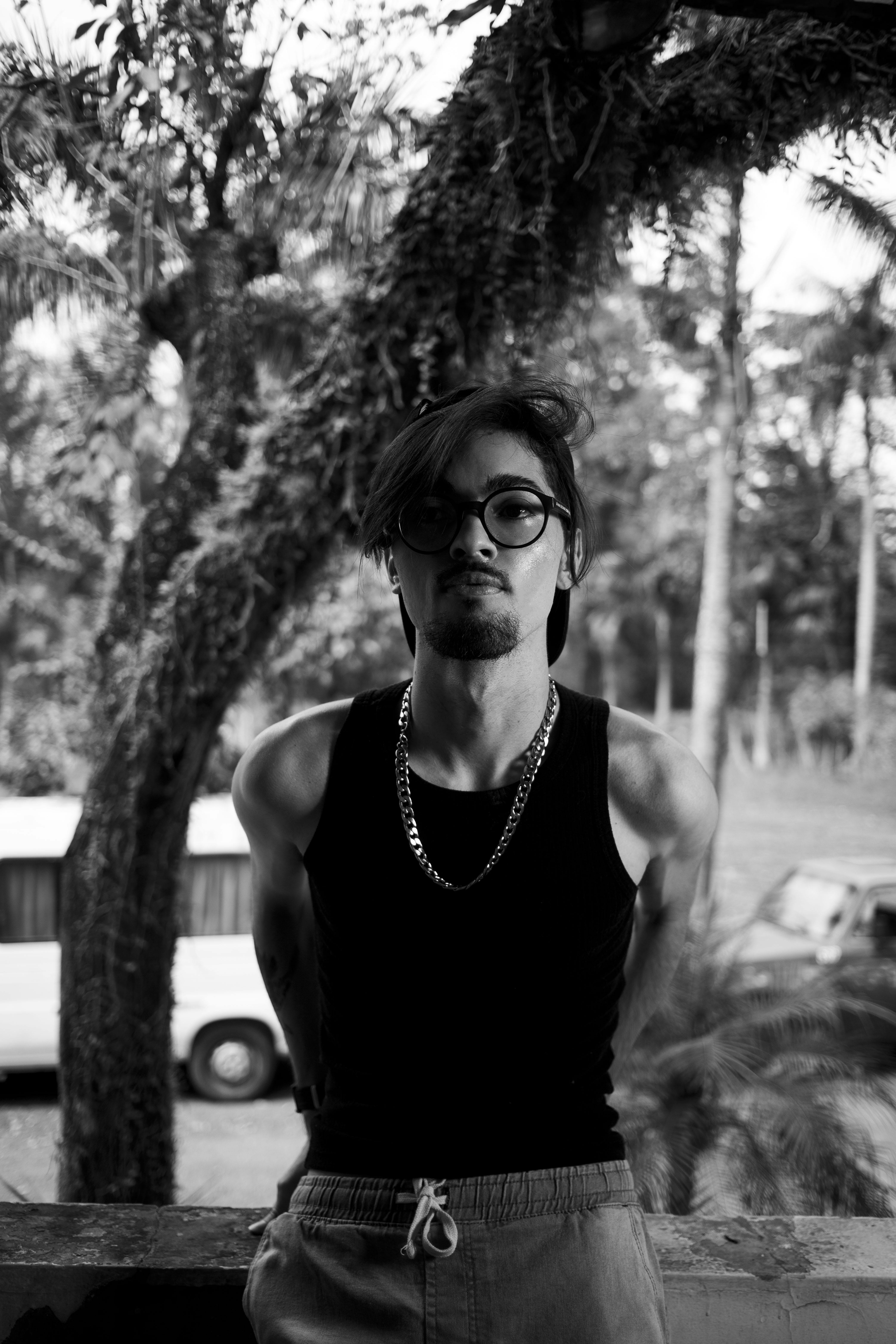 Man in Denim Jacket Wearing Cap · Free Stock Photo