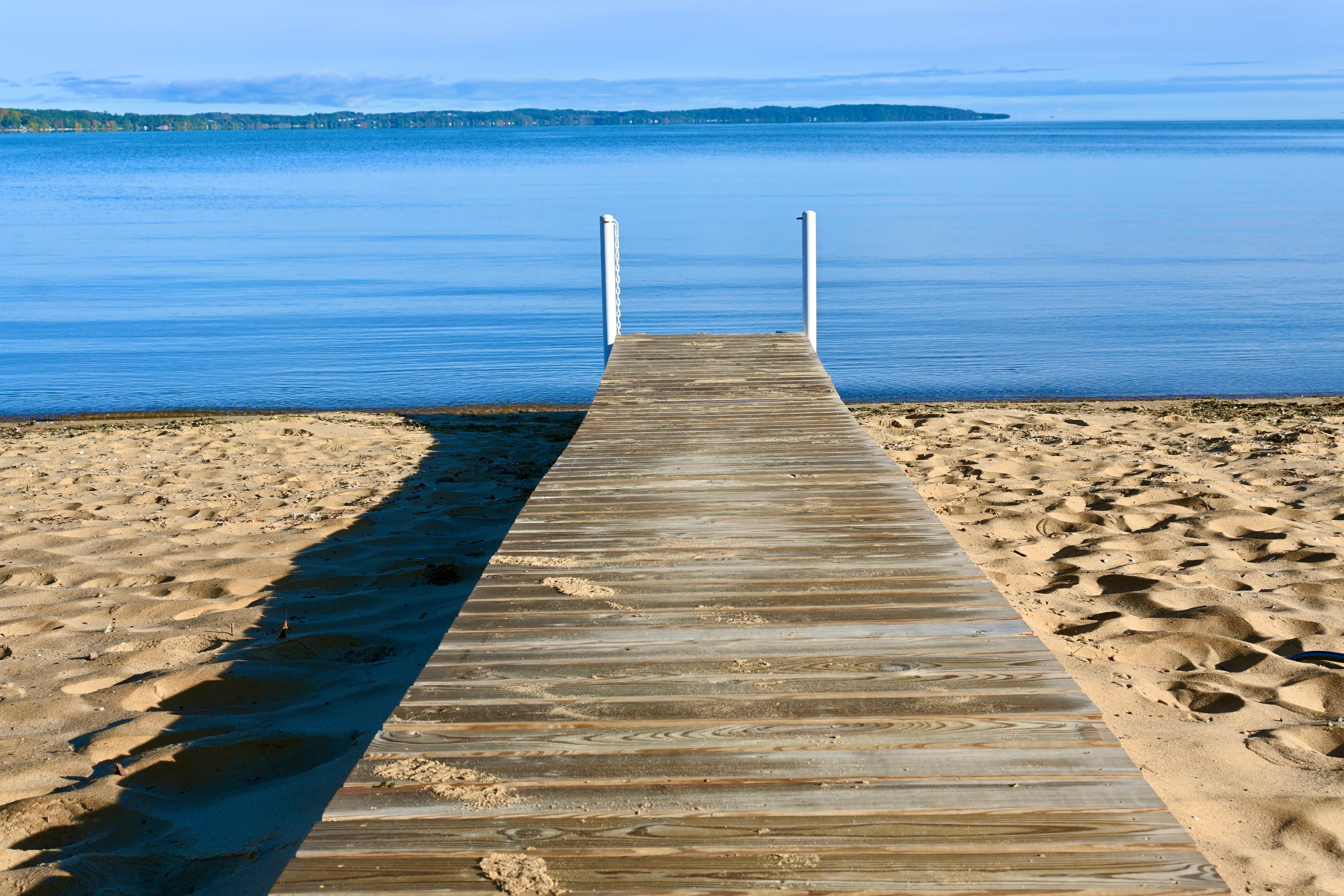 Wooden Pier on a Beach · Free Stock Photo