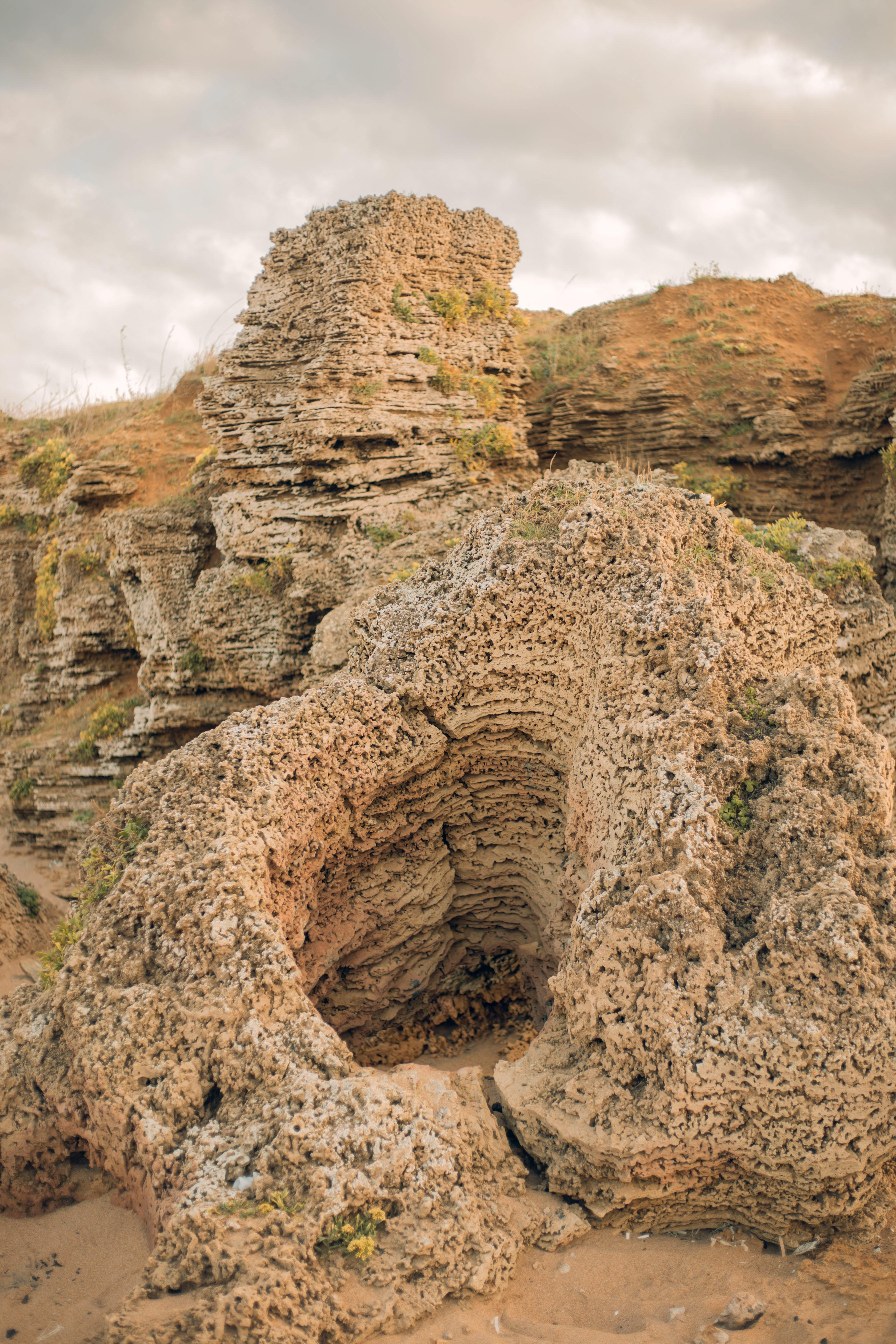 Sandstone Rock Formations in Nature · Free Stock Photo