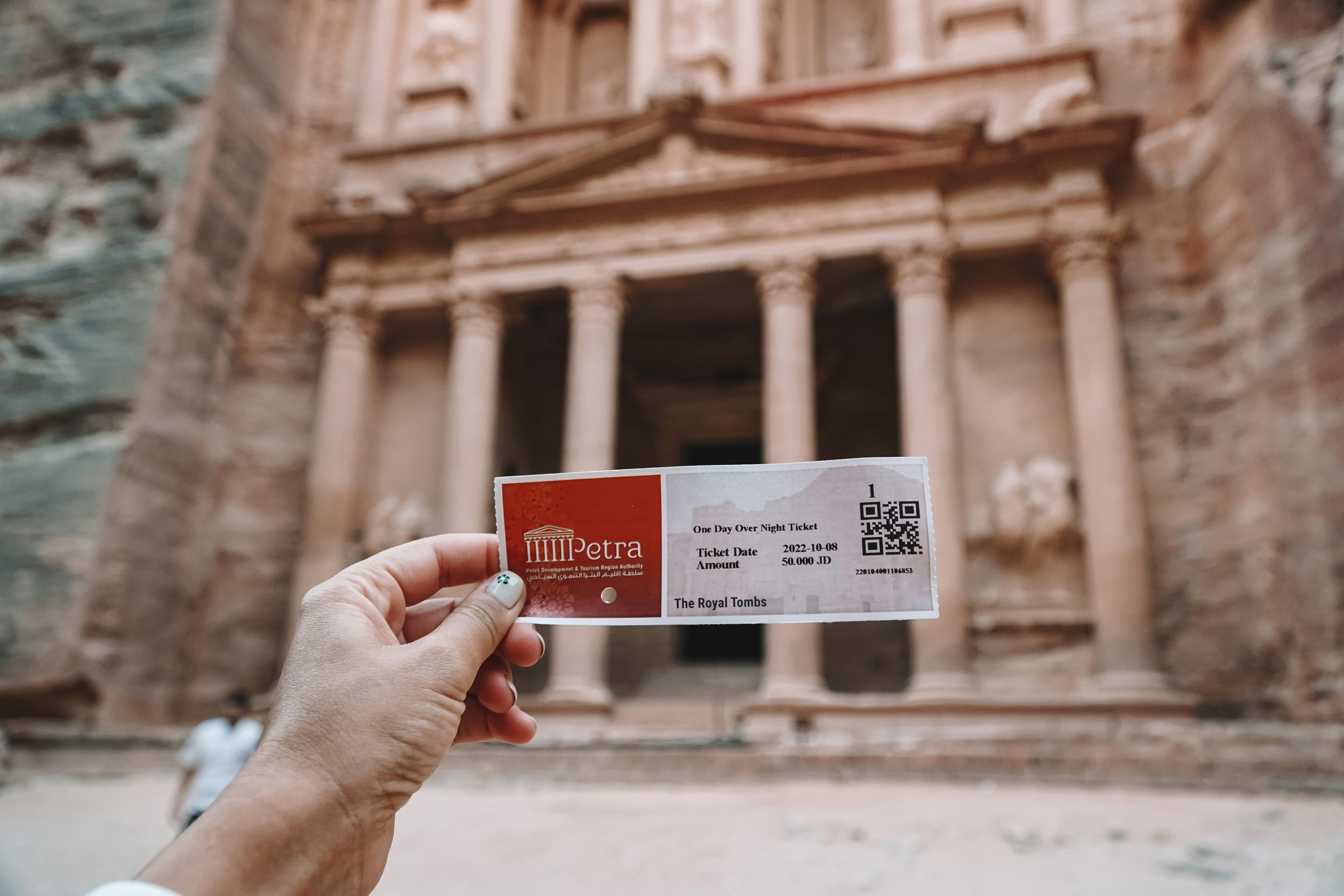 Photo of a Person Holding Tickets · Free Stock Photo